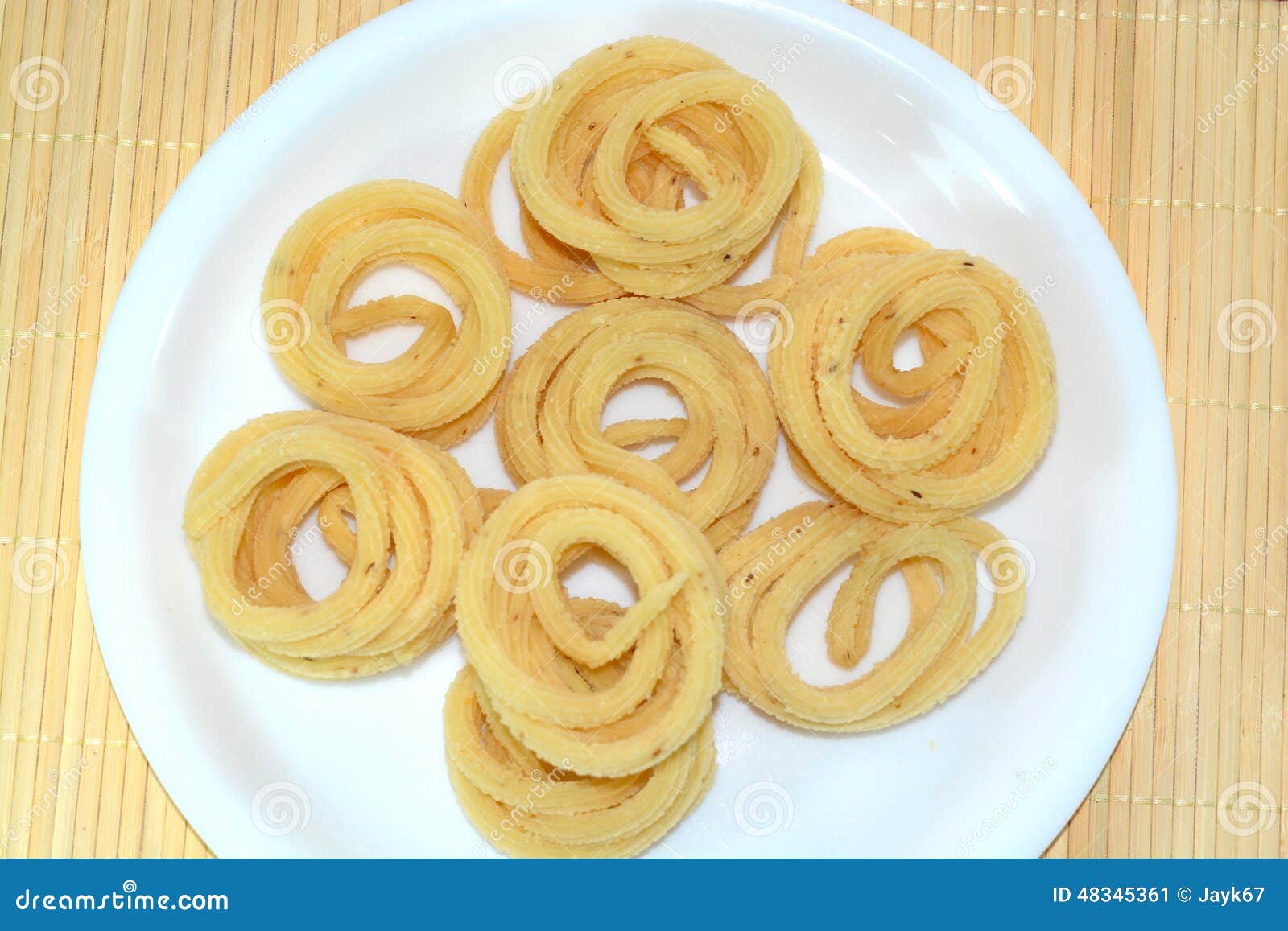 Murukku stock image. Image of rice, food, chennai, fried - 48345361
