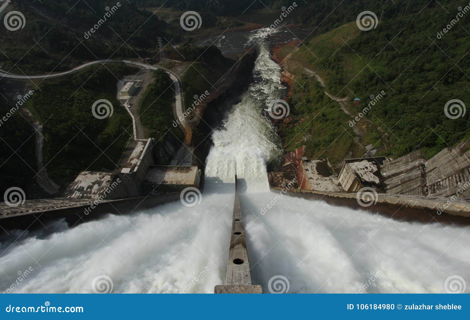 Murum Dam, Bintuu Sarawak Borneo Stock Photo - Image of bintuu, sarawak ...
