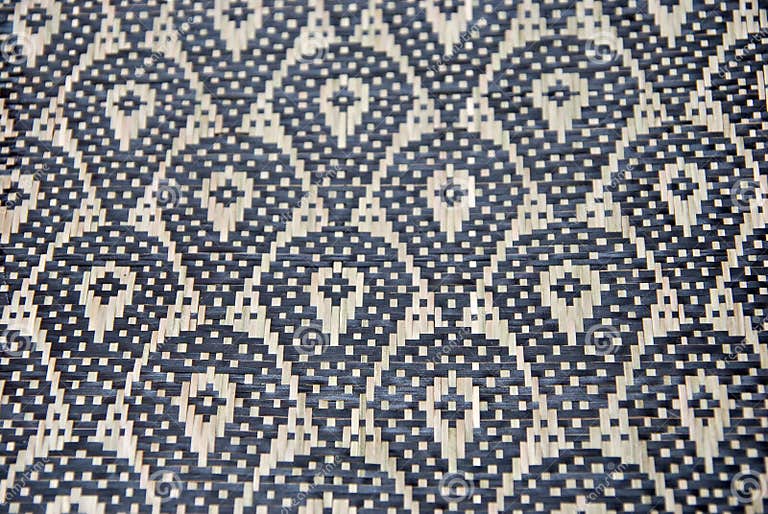 Murut woven mat pattern stock image. Image of sabah, skills - 44621309