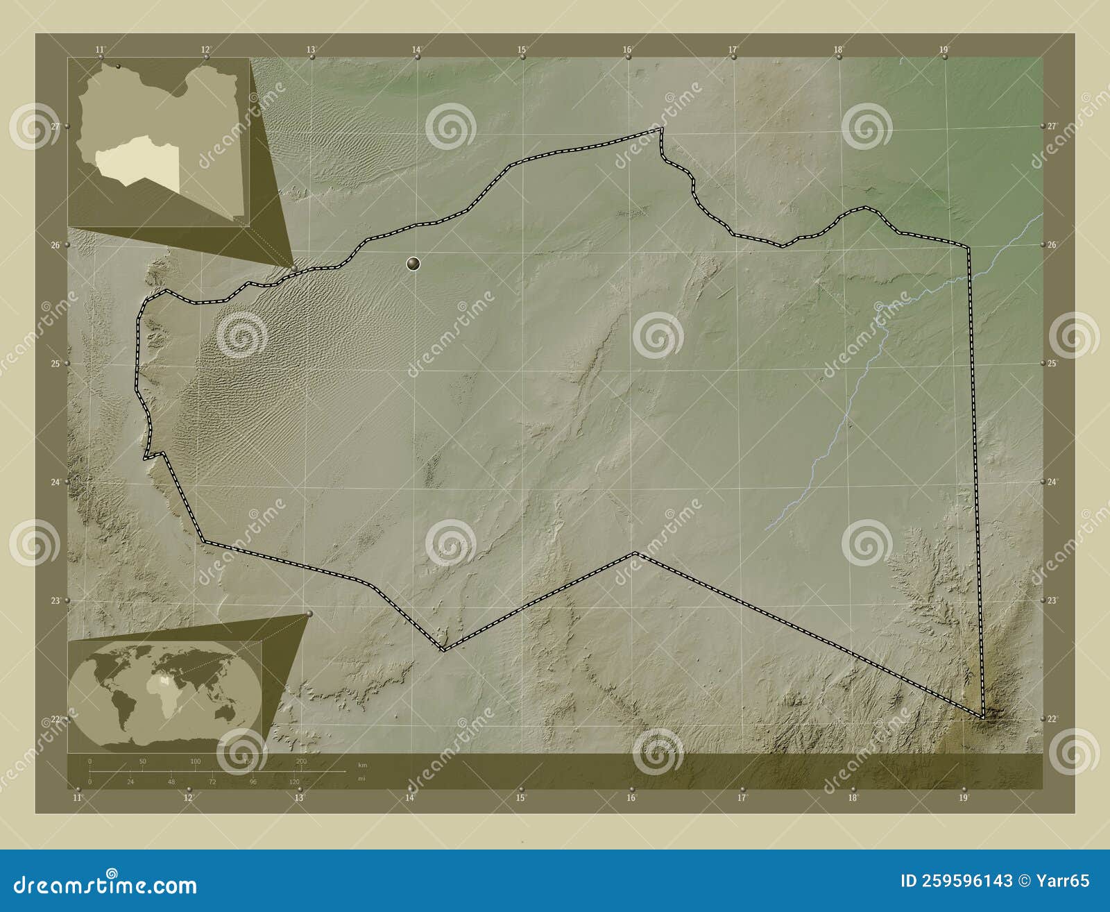 Murzuq, Libya. Wiki. Capital Stock Illustration - Illustration of ...
