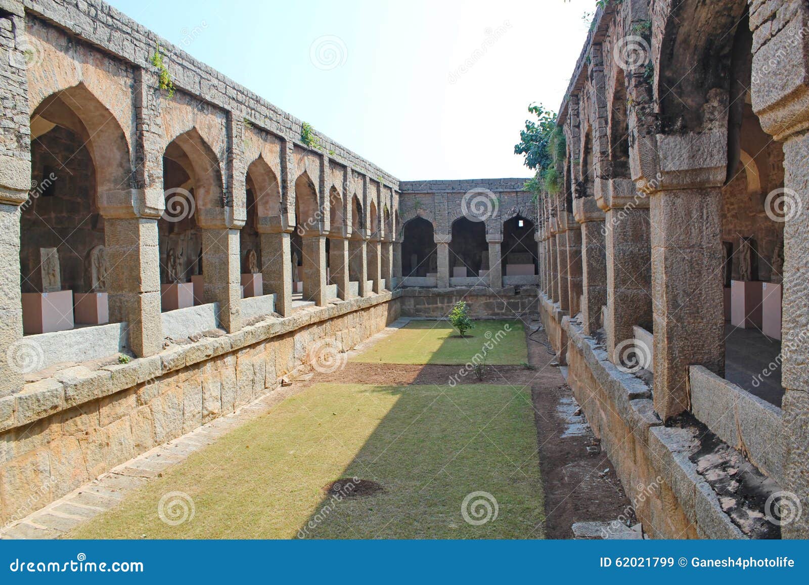 Musée Des Ruines De Hampi, Inde Image stock éditorial - Image du indou ...