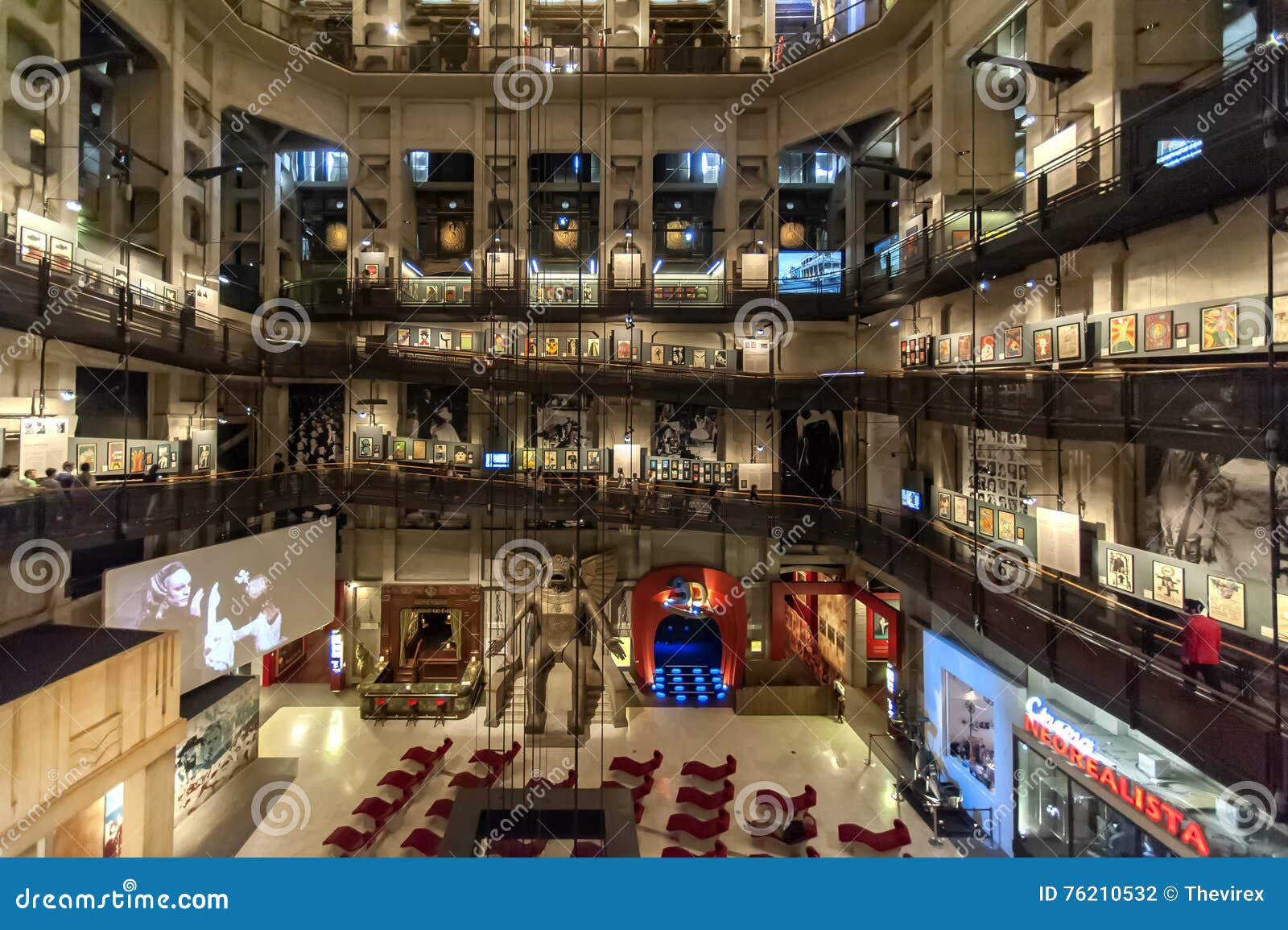 Musée National De Cinéma De Torino Photographie éditorial - Image du ...