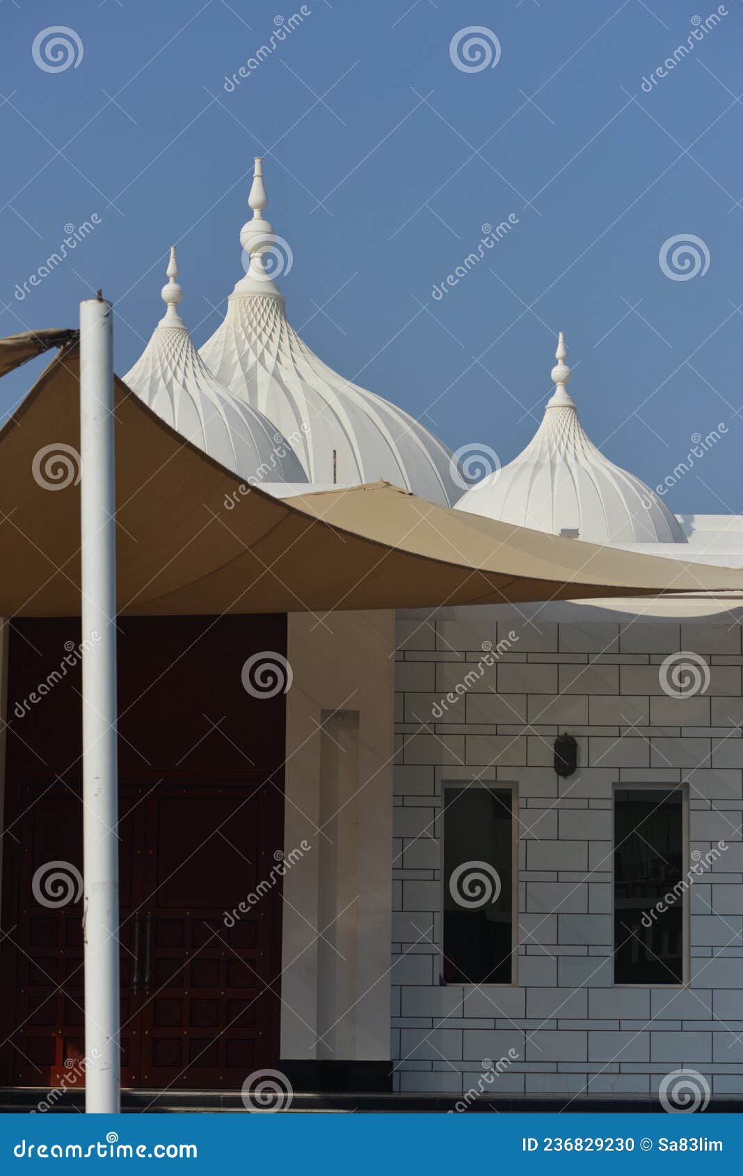 Musa Abdul Rahman Mosque , Seeb, Oman Stock Photo - Image of musa, seeb ...