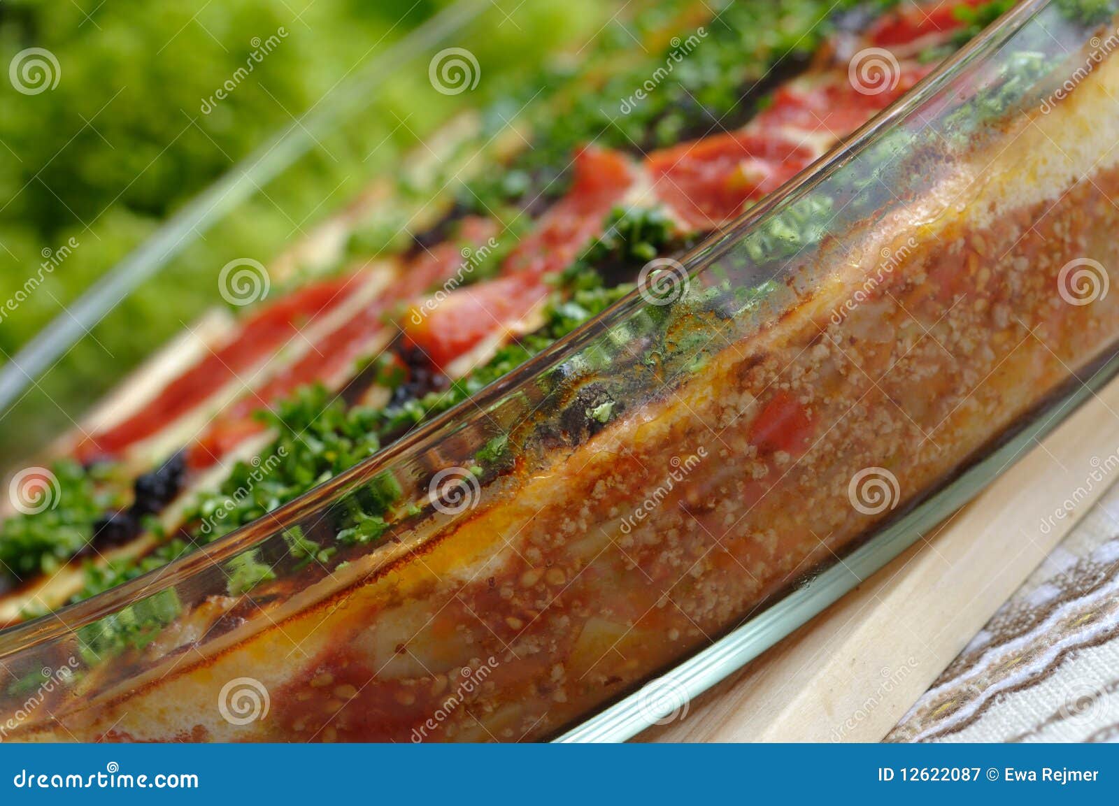 Musaka stock image. Image of meal, moussaka, mousakas - 12622087