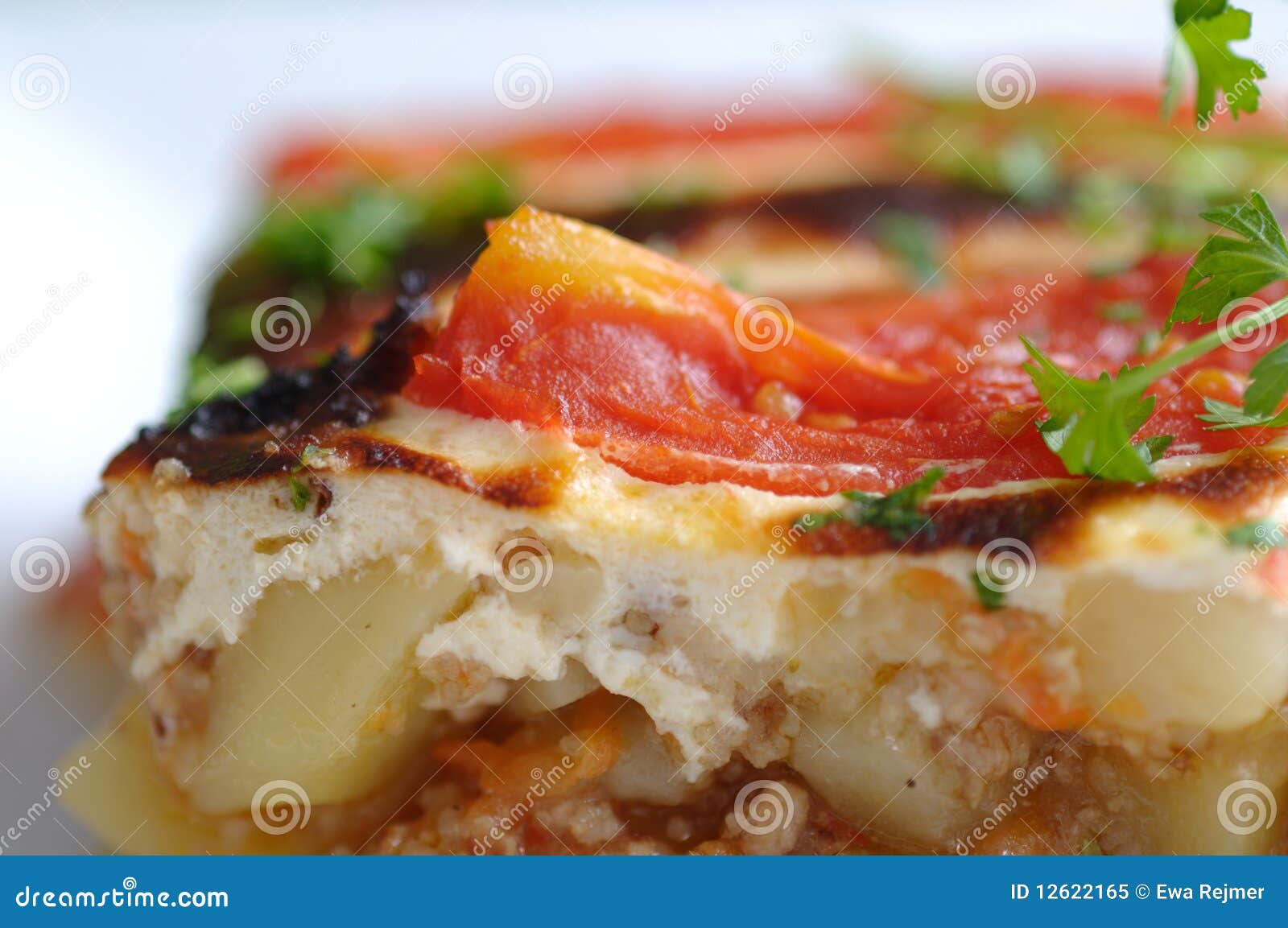 Musaka stock image. Image of mousaka, musaka, mussaka - 12622165