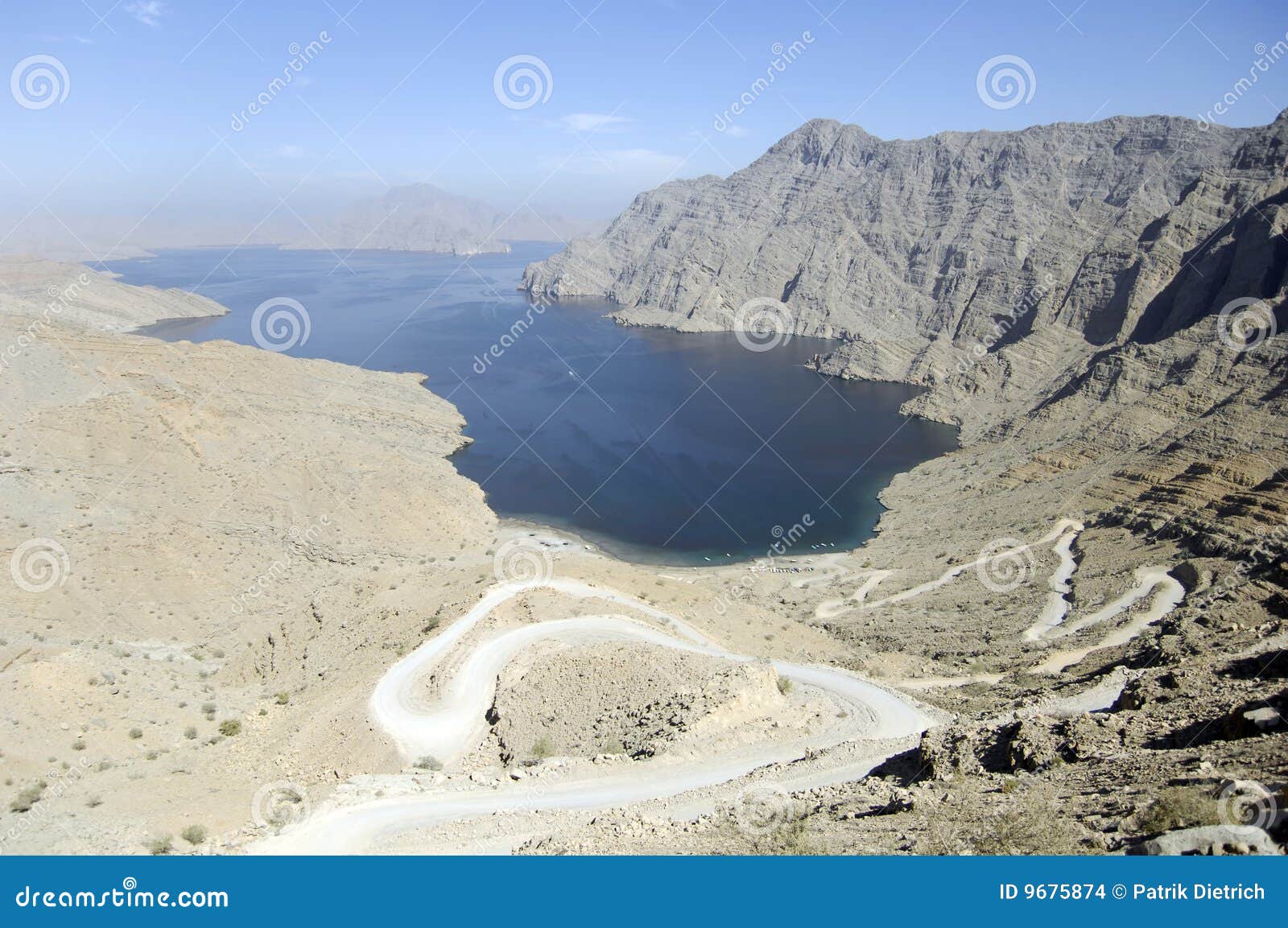 Musandam Oman Fjord stock photo. Image of east, dubai - 9675874