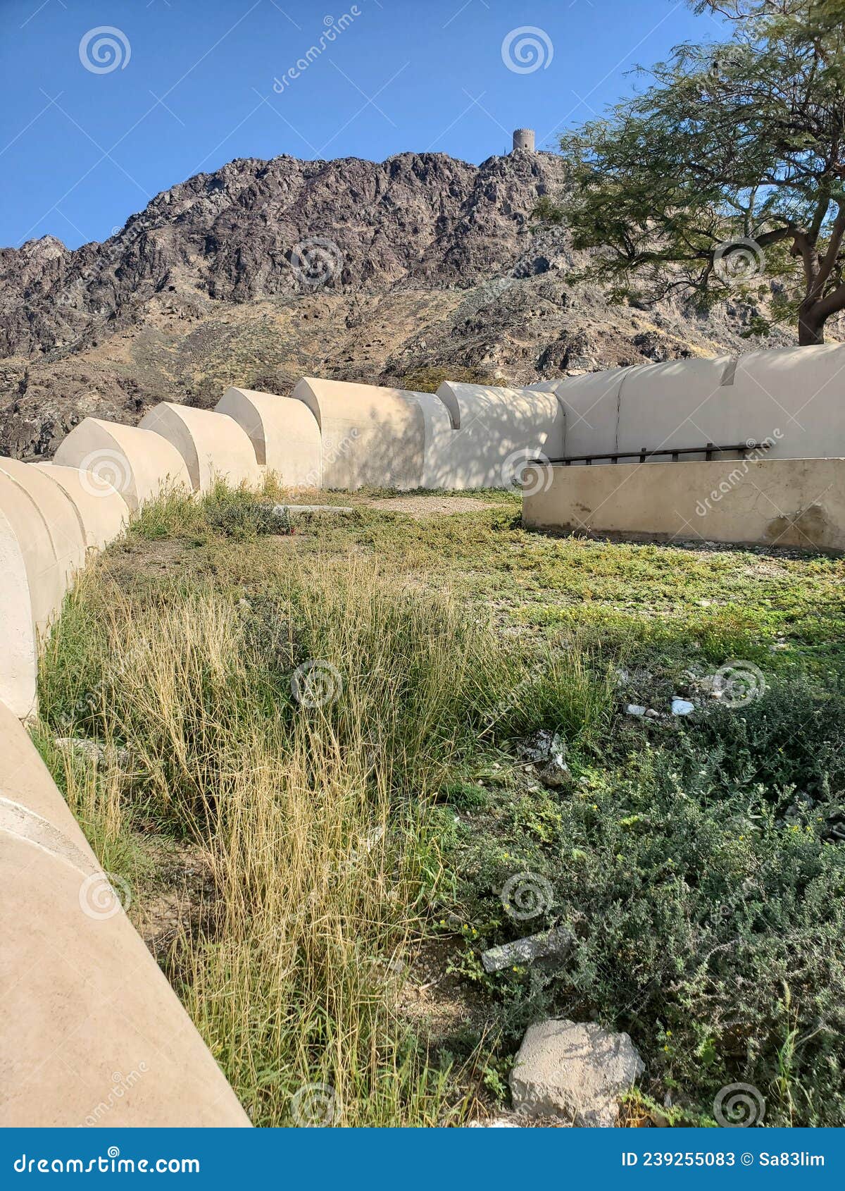 Muscat gate museum, Oman stock image. Image of trail - 239255083