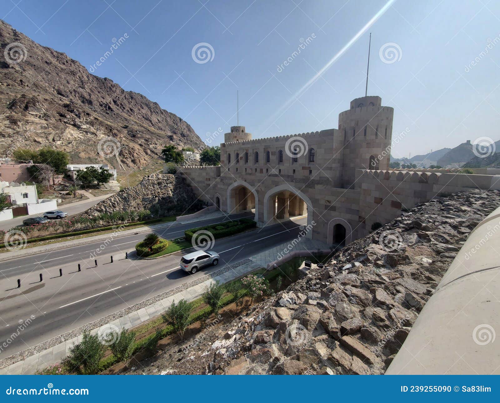 Muscat gate museum, Oman stock photo. Image of vacation - 239255090