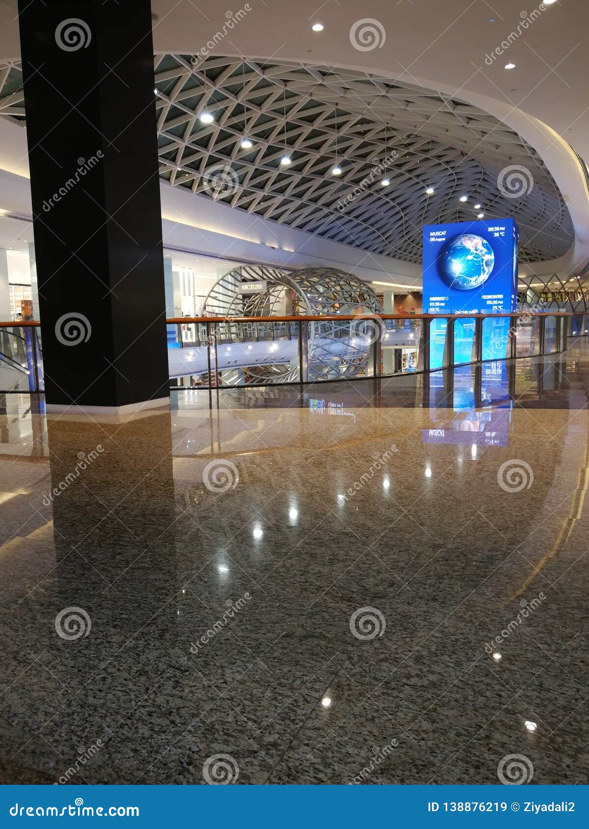 Muscat Grand Mool Modren Structure View Editorial Stock Image - Image ...