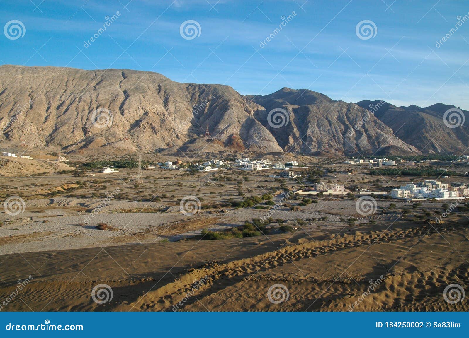 Muscat mountains stock photo. Image of nature, road - 184250002