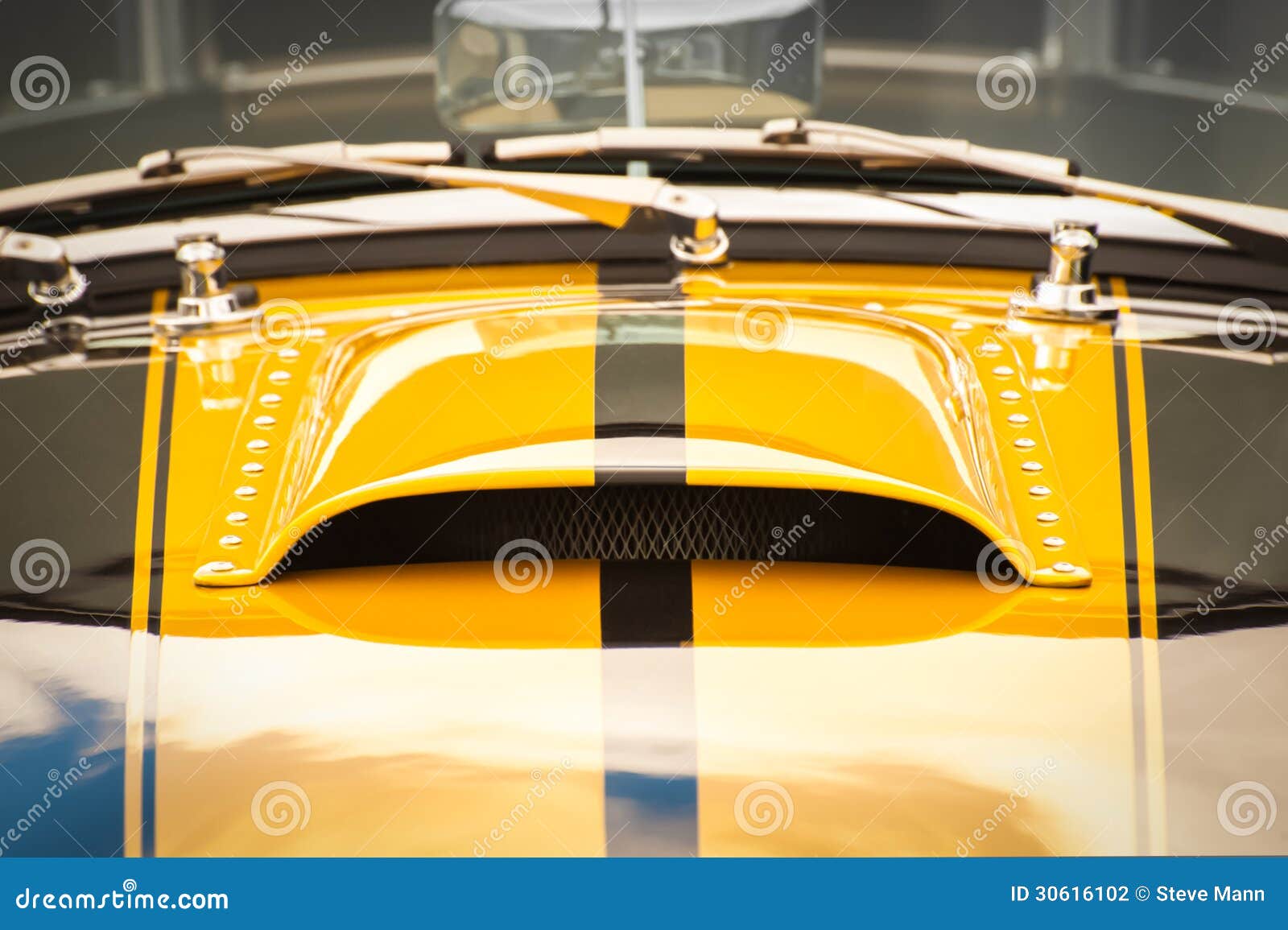 Muscle car stock photo. Image of windshield, metal, engine - 30616102