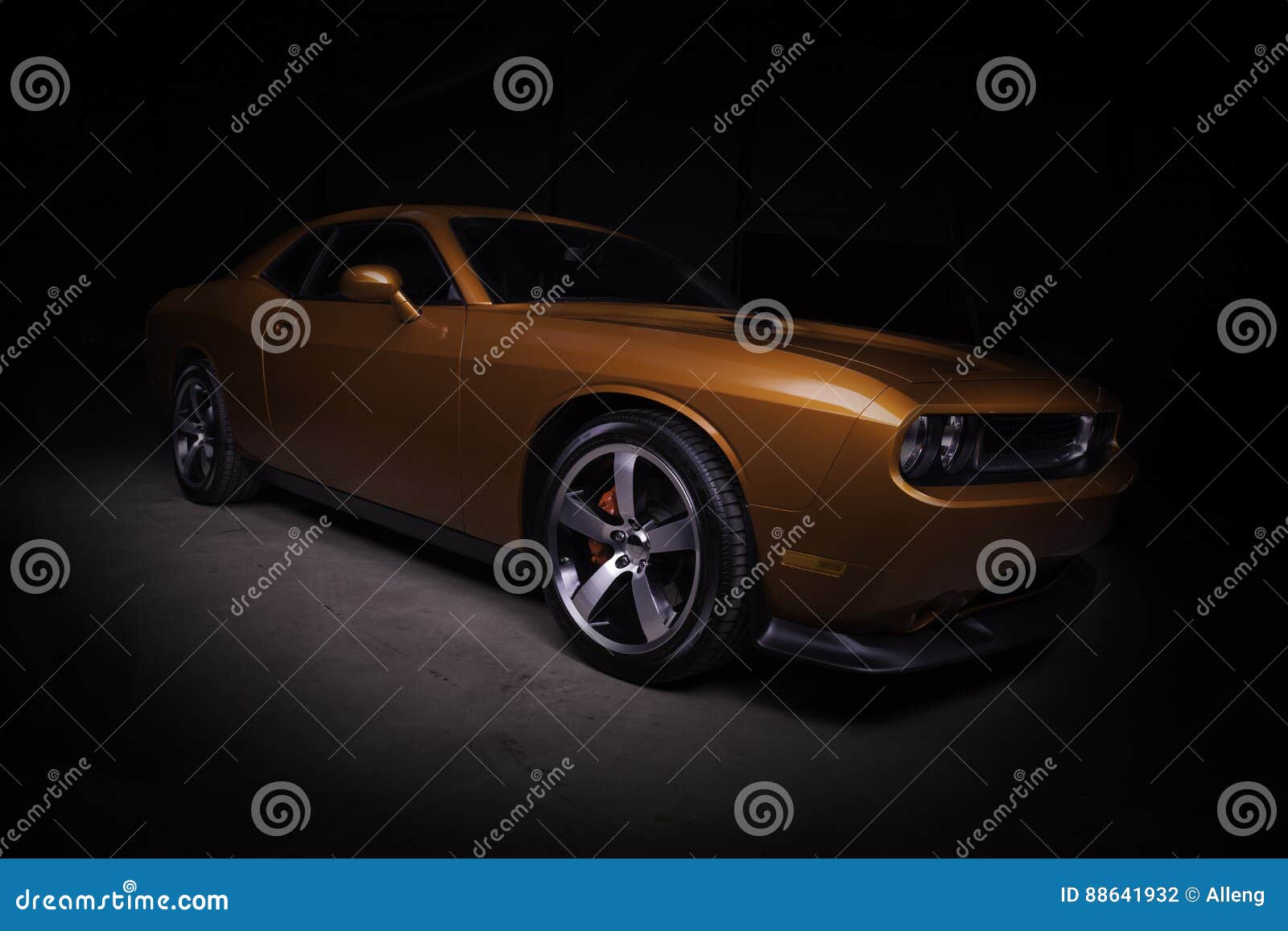 Muscle Car stock photo. Image of wheels, late, muscle - 88641932