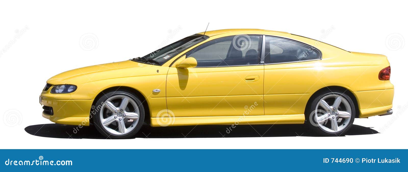 Muscle Car profile stock photo. Image of coupe, fast, power - 744690