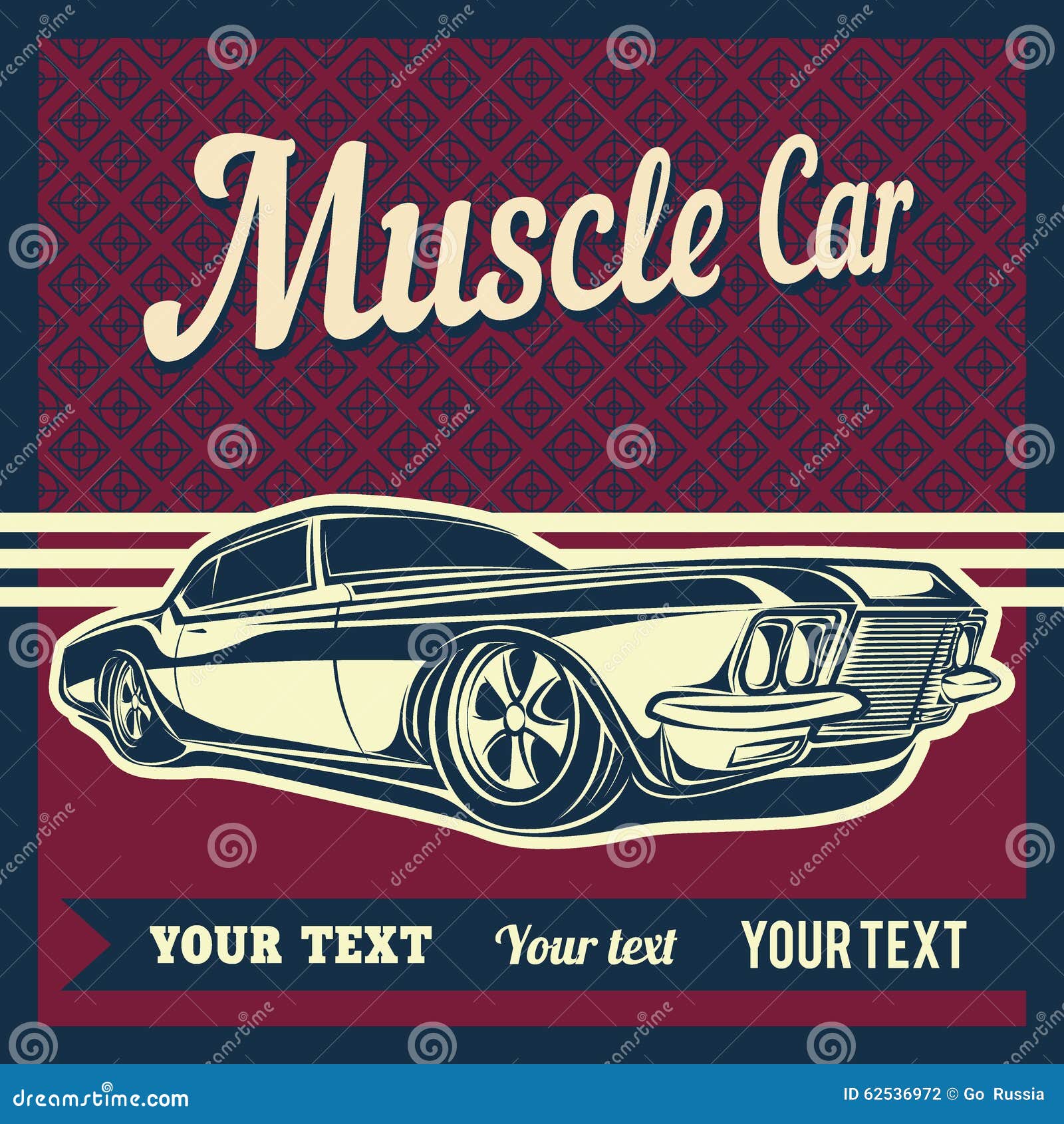 Muscle Poster With Muscular Male Arm Vector Illustration ...