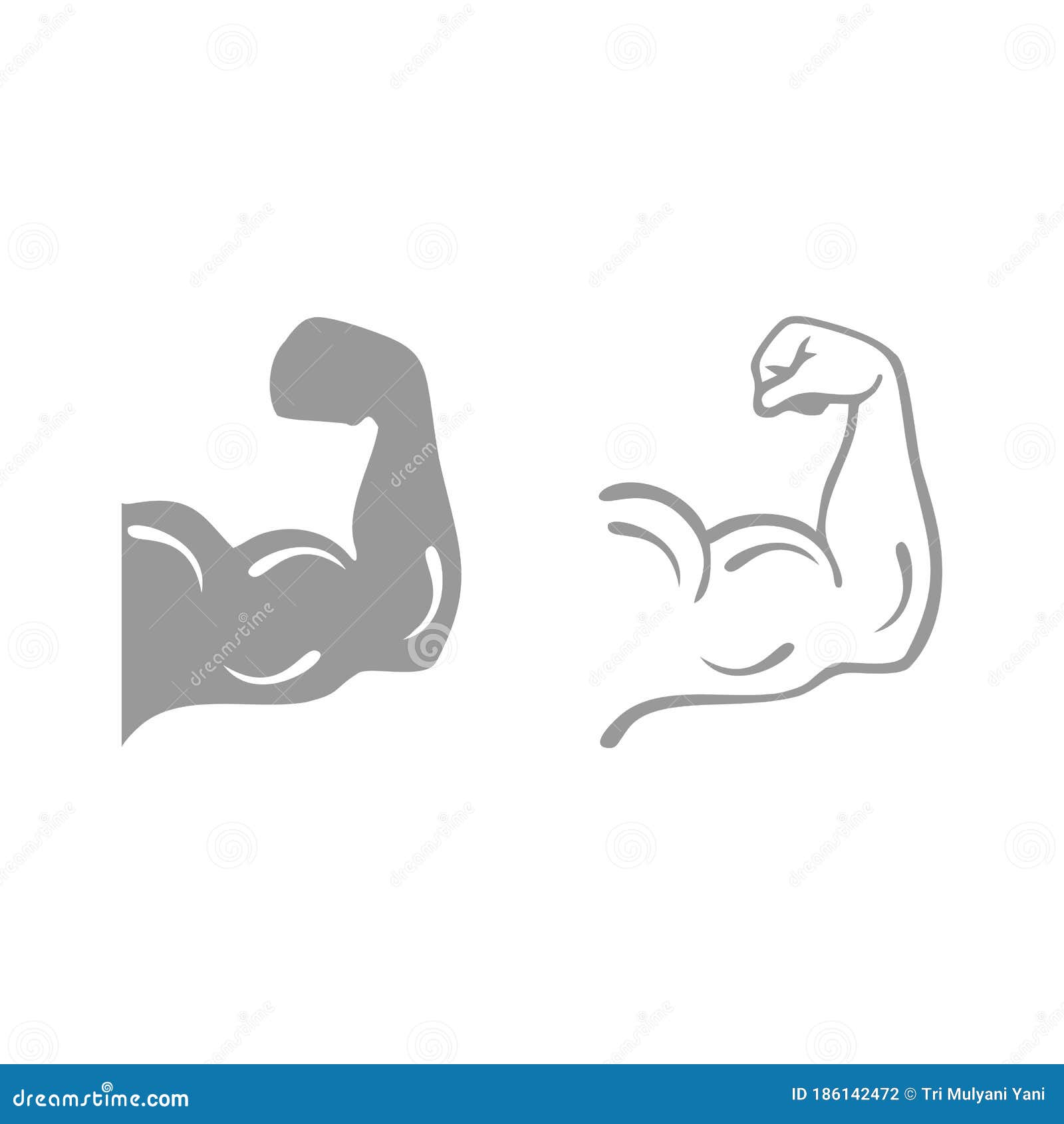 Muscle Icon Vector Design Symbol Stock Vector - Illustration of ...
