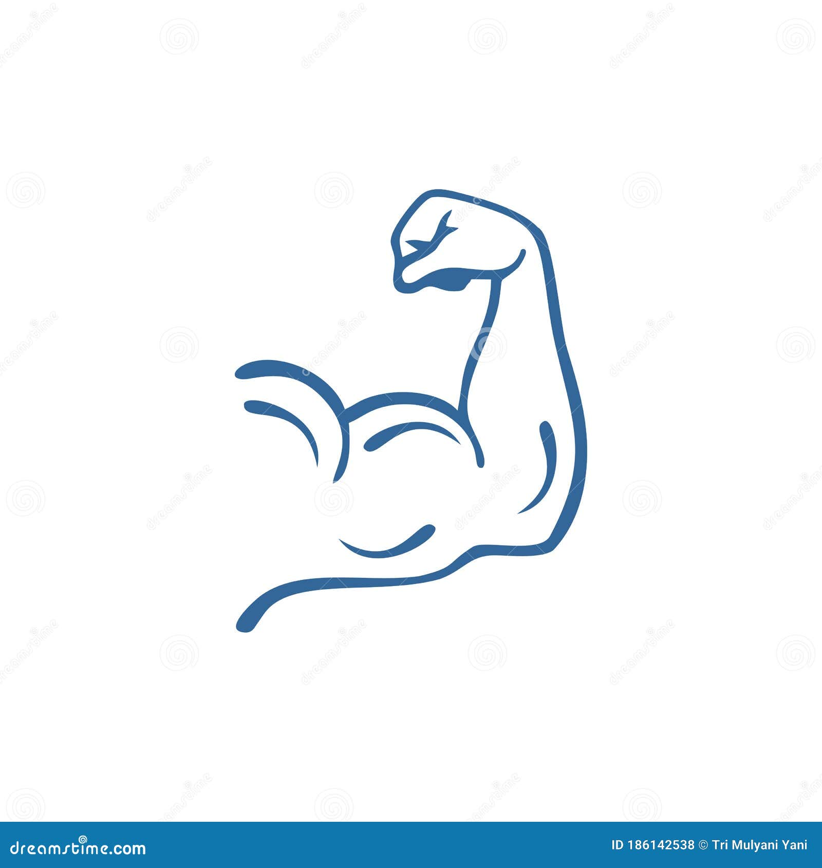 Muscle Icon Vector Design Symbol Stock Vector - Illustration of ...