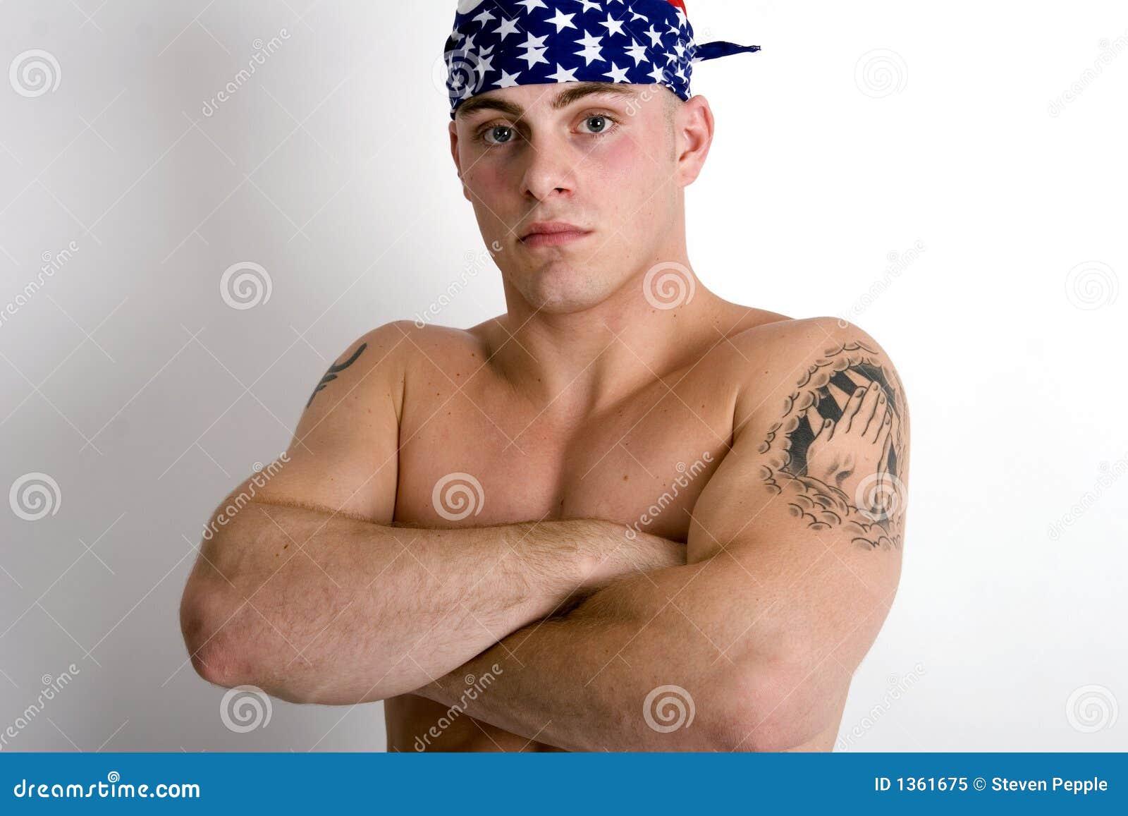 Muscle man stock image. Image of macho, tough, strong - 1361675
