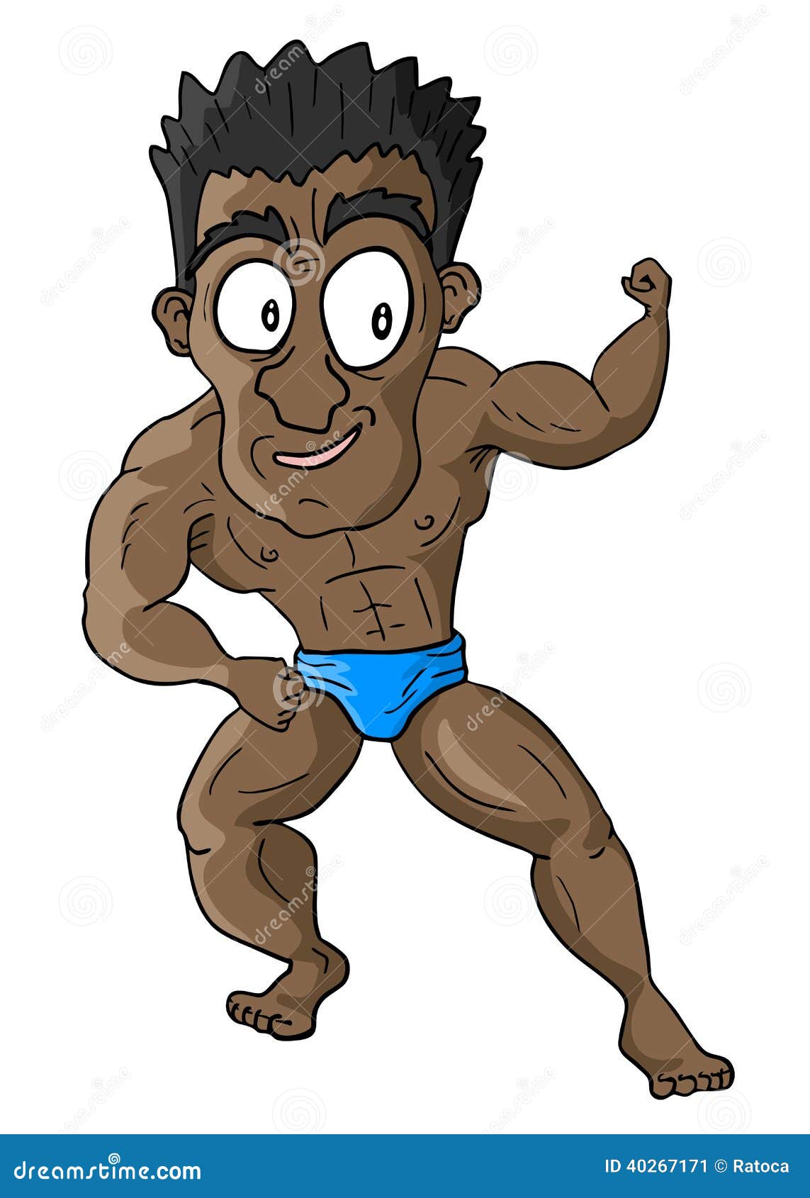 Acrobat/Diver/Trapeze Artist Vector Illustration | CartoonDealer.com ...