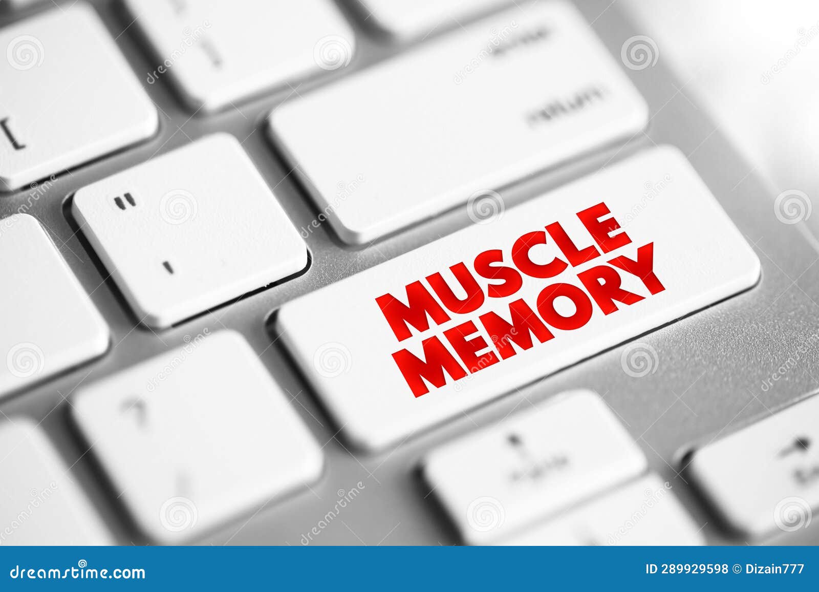 Muscle Memory is a Form of Procedural Memory that Involves ...