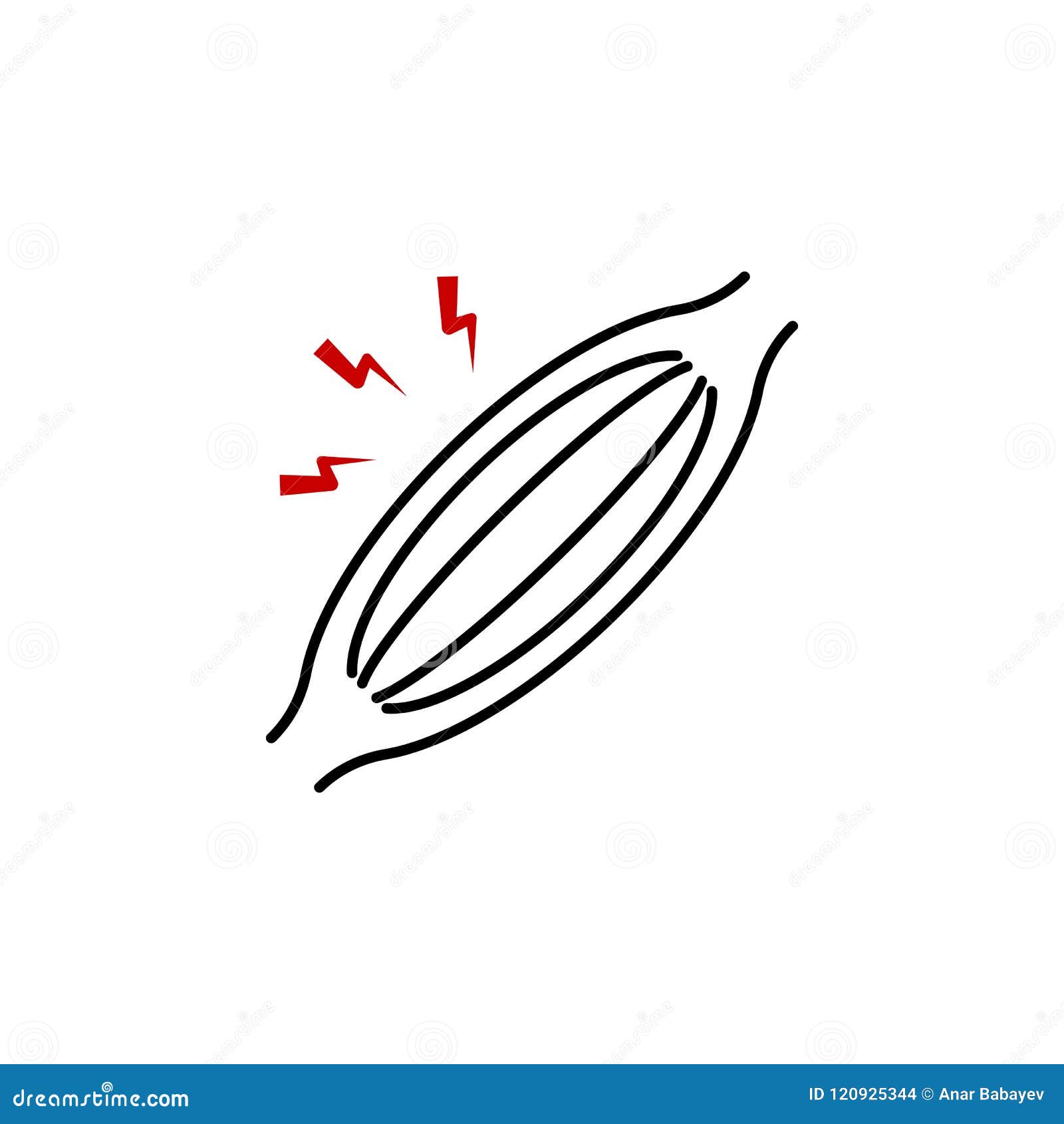 Muscle Tension Concept. Chiropractor Massaging Man With Pain In Tensed ...