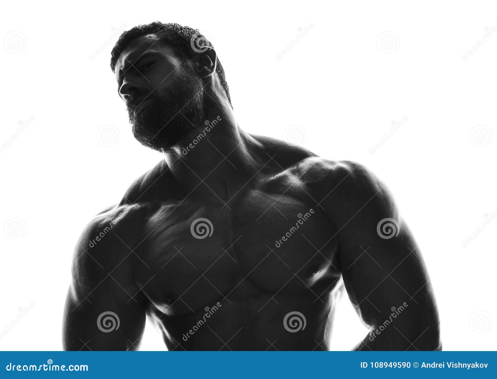 Portrait of bodybuilder stock photo. Image of athleticism - 108949590