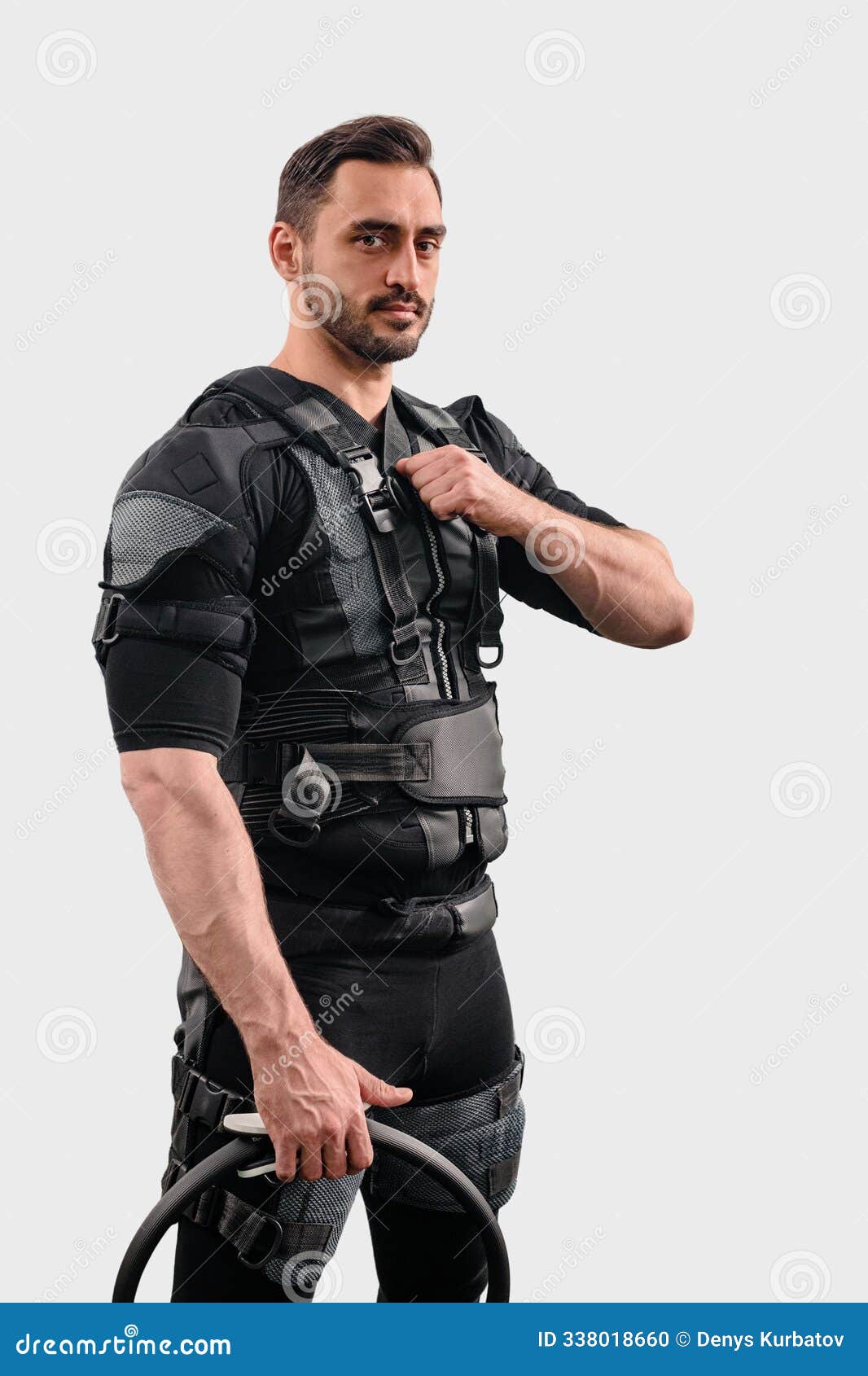 Muscles Stimulation Concept Stock Photo - Image of isolated ...