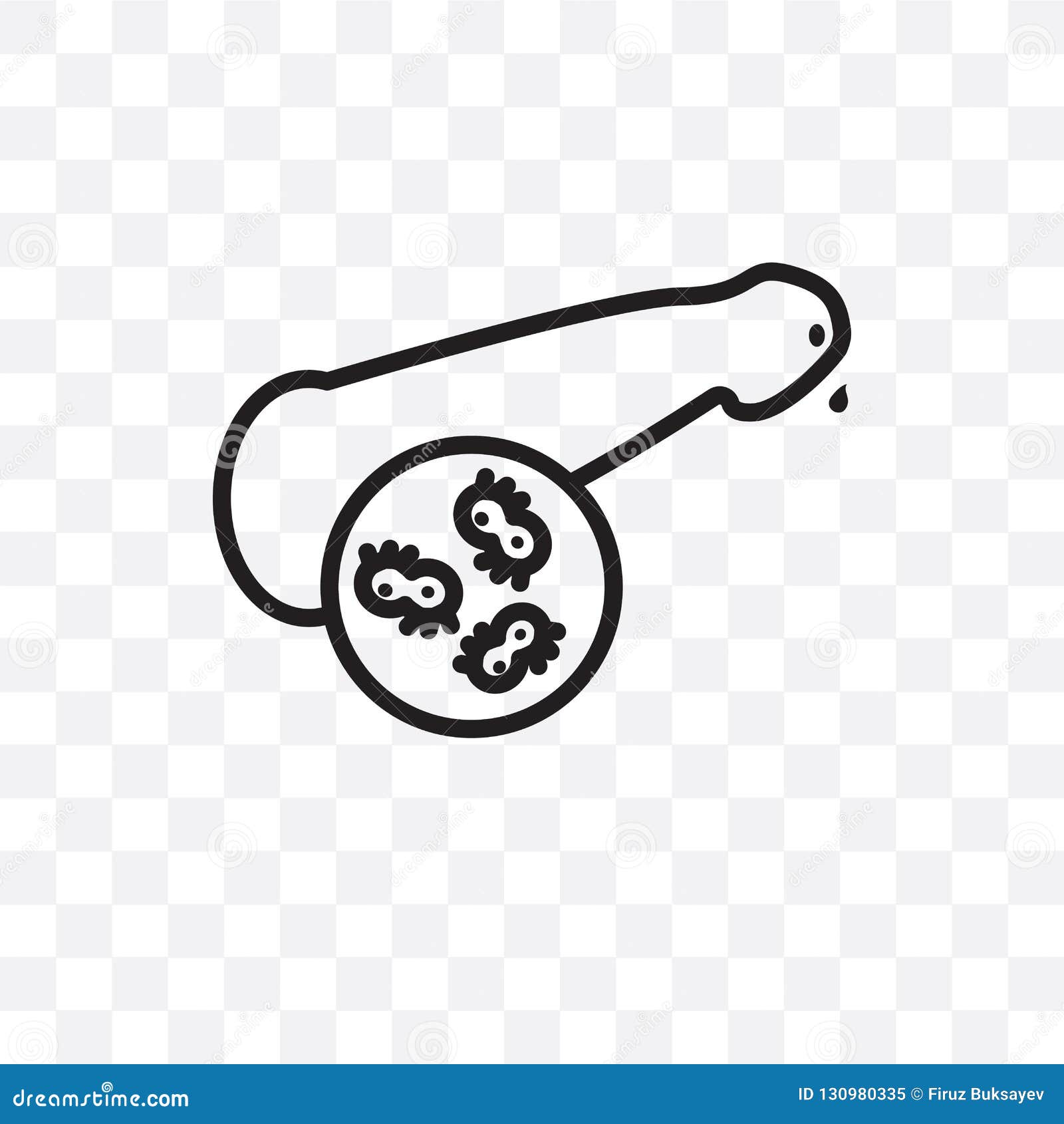 Muscular Dystrophy Vector Linear Icon Isolated on Transparent ...