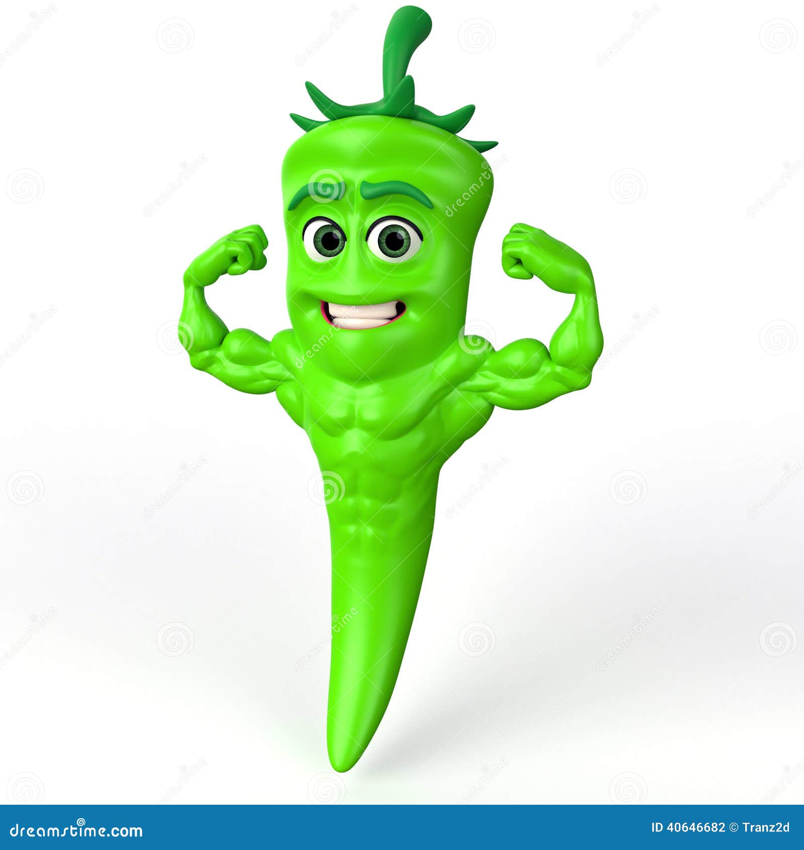 Green Chili Pepper. Chili Level Icon. Spice Level Mark - Mild. Vector ...