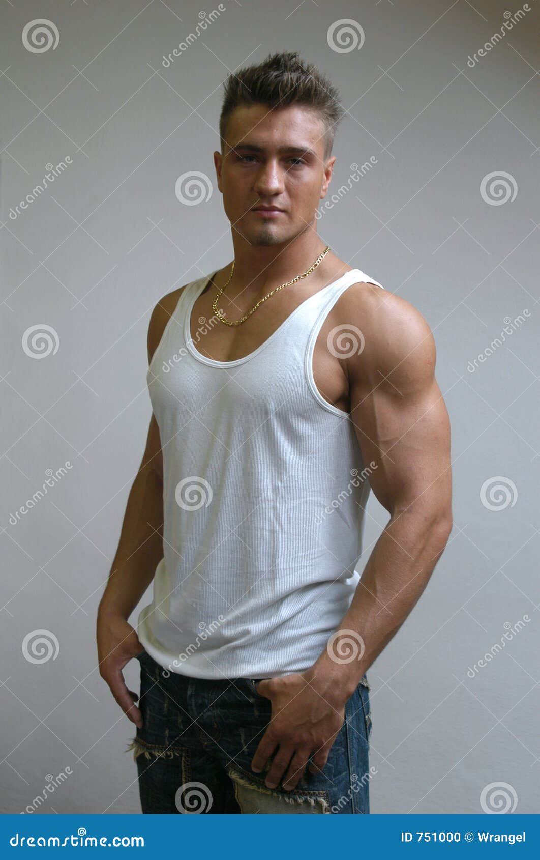 Muscular Male Torso Royalty-Free Stock Image | CartoonDealer.com #61943302