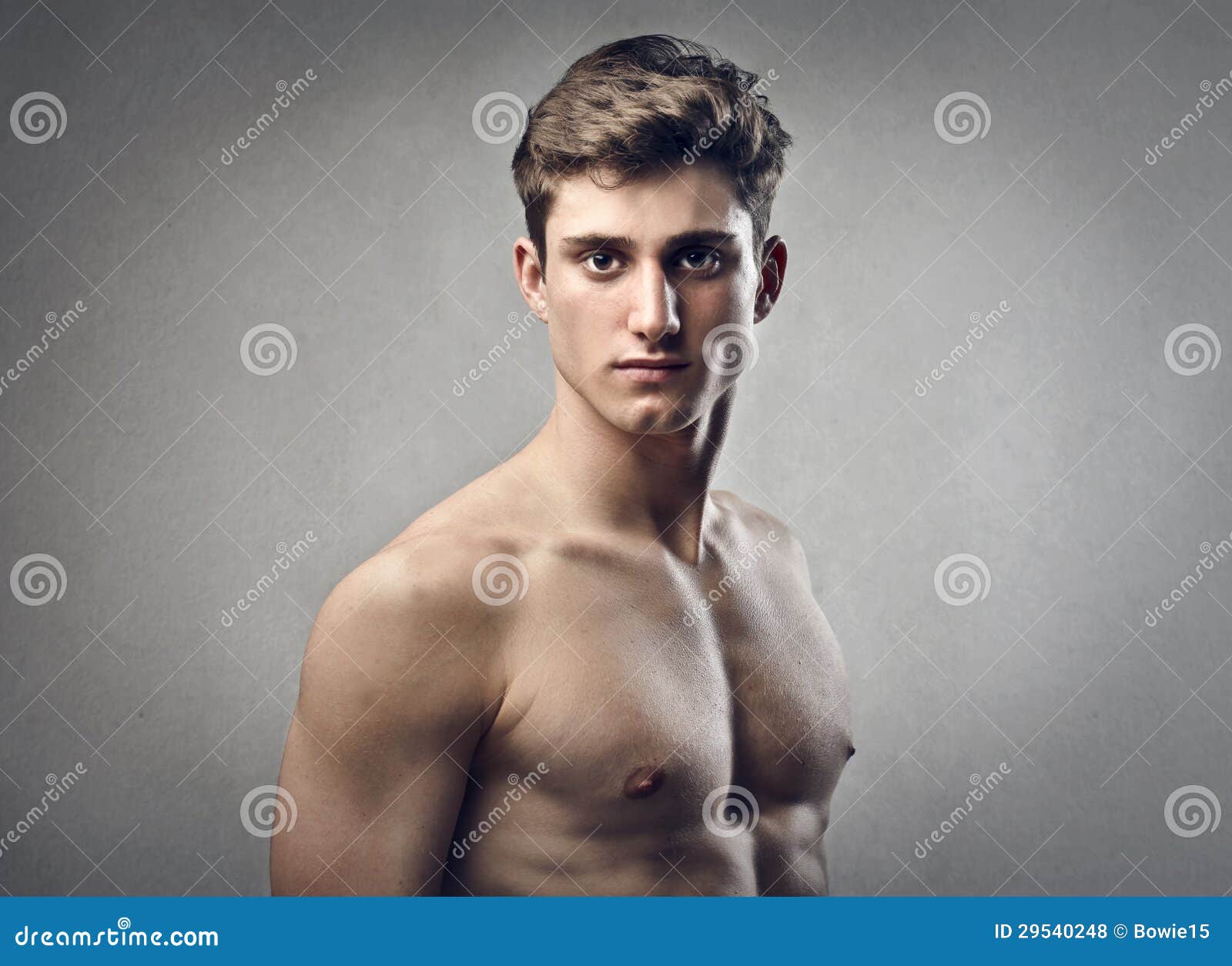 Muscular man stock photo. Image of torso, sport, face - 29540248