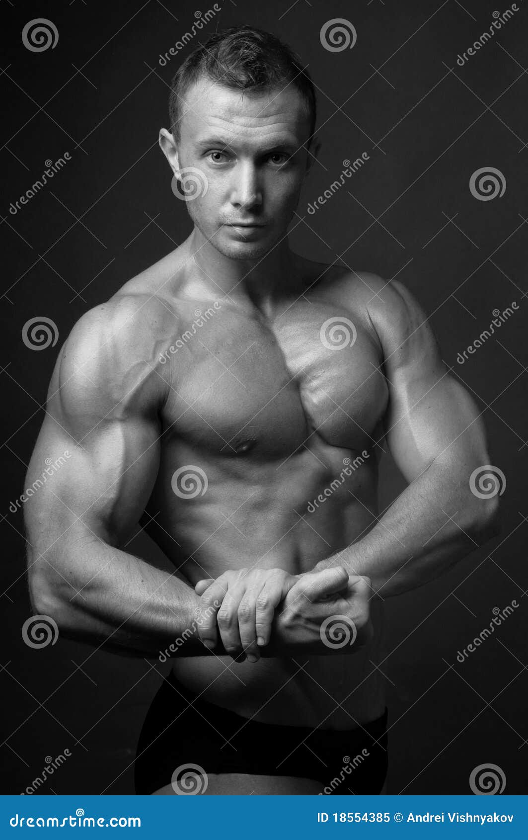 Muscular model stock image. Image of torso, macho, model - 18554385