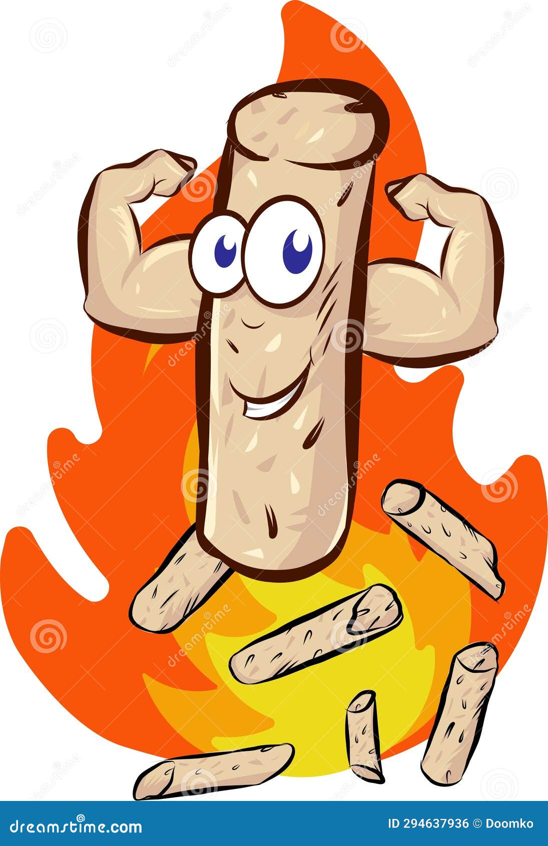 Pellet Background With Fire Vector Illustration | CartoonDealer.com ...