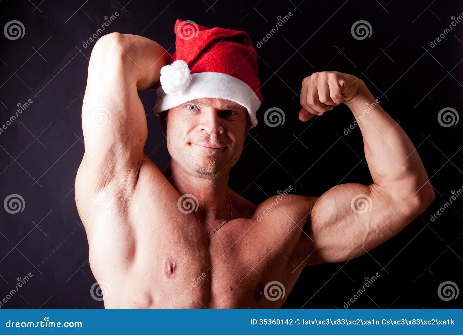 Muscle Santa
