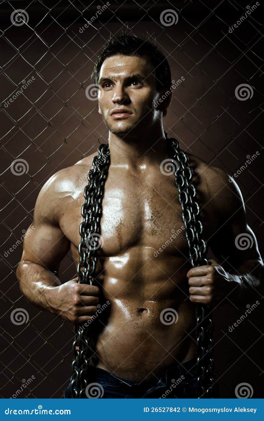 Muscular worker stock photo. Image of constructor, cute - 26527842