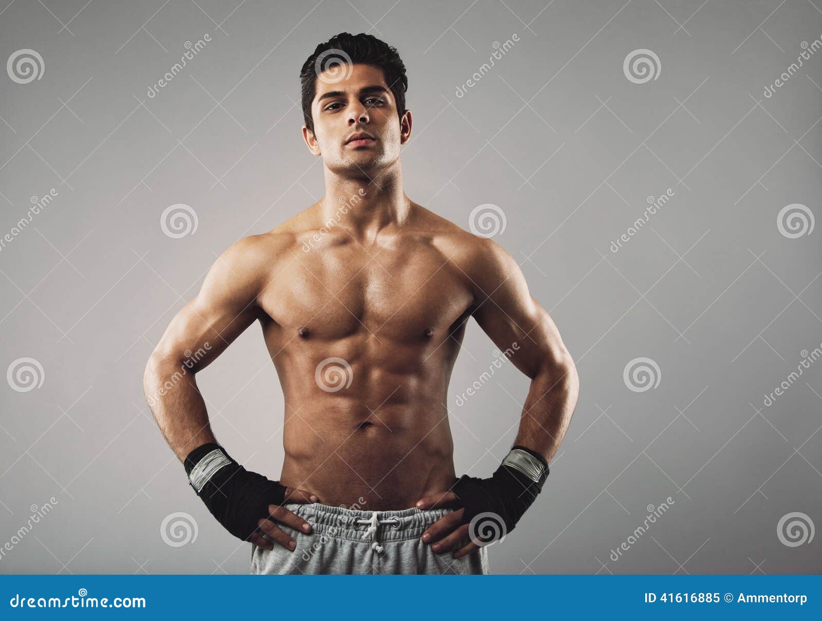 Muscular Young Bodybuilder With An Attitude Stock Image Image Of Person Body 41616885