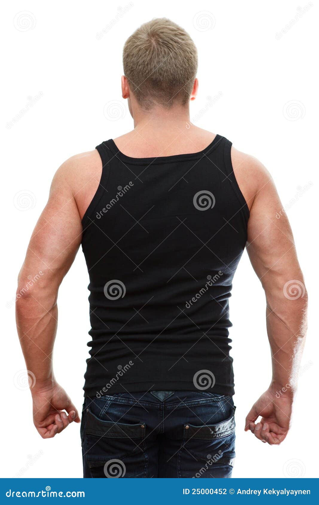 Muscule Man Rear View Stock Photos - Free & Royalty-Free Stock Photos ...