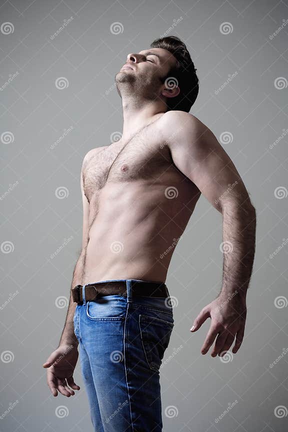Musculous man stock image. Image of handsome, fitness - 17603207