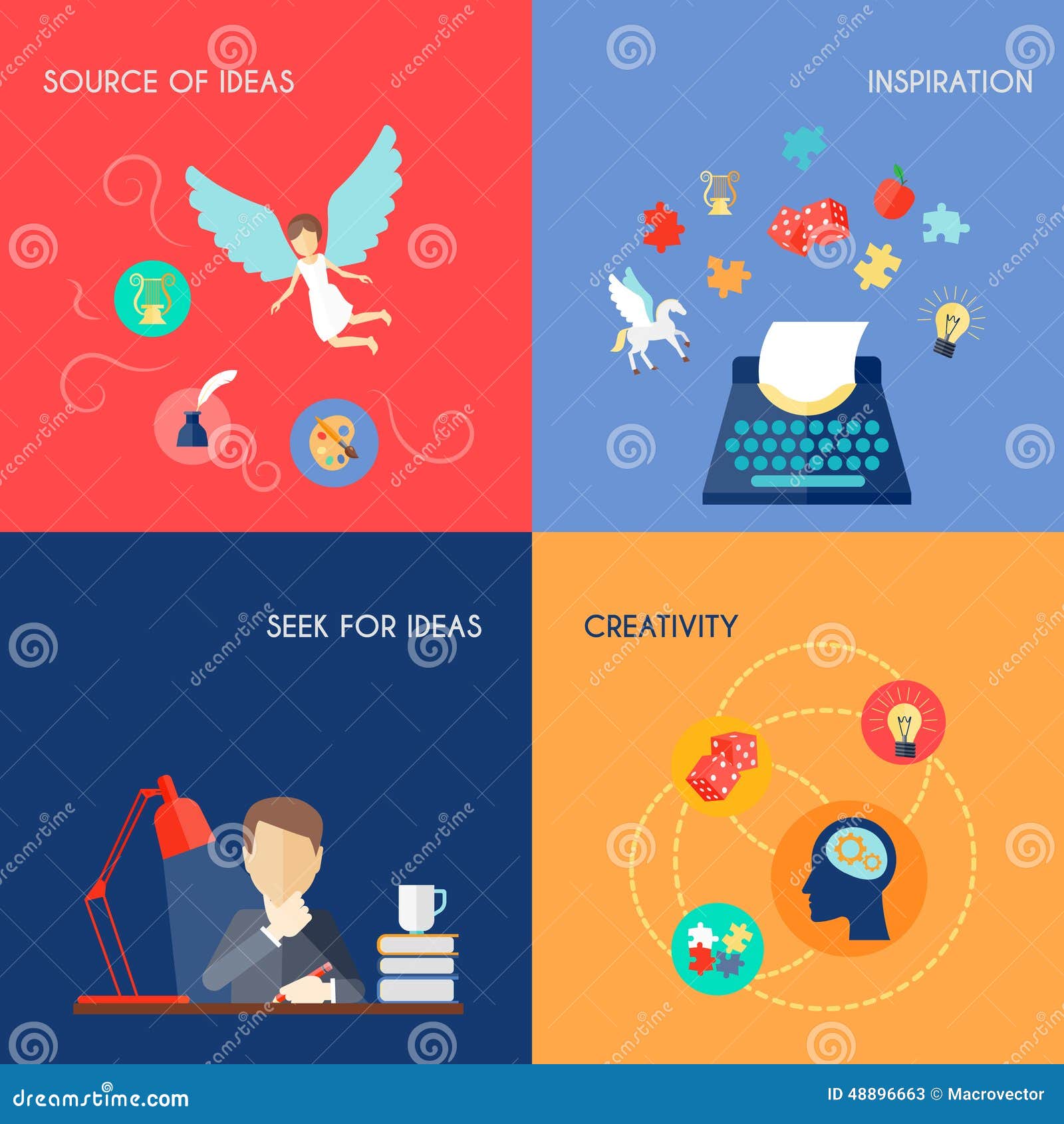 Muse Of Painting Cartoon Vector | CartoonDealer.com #41383501