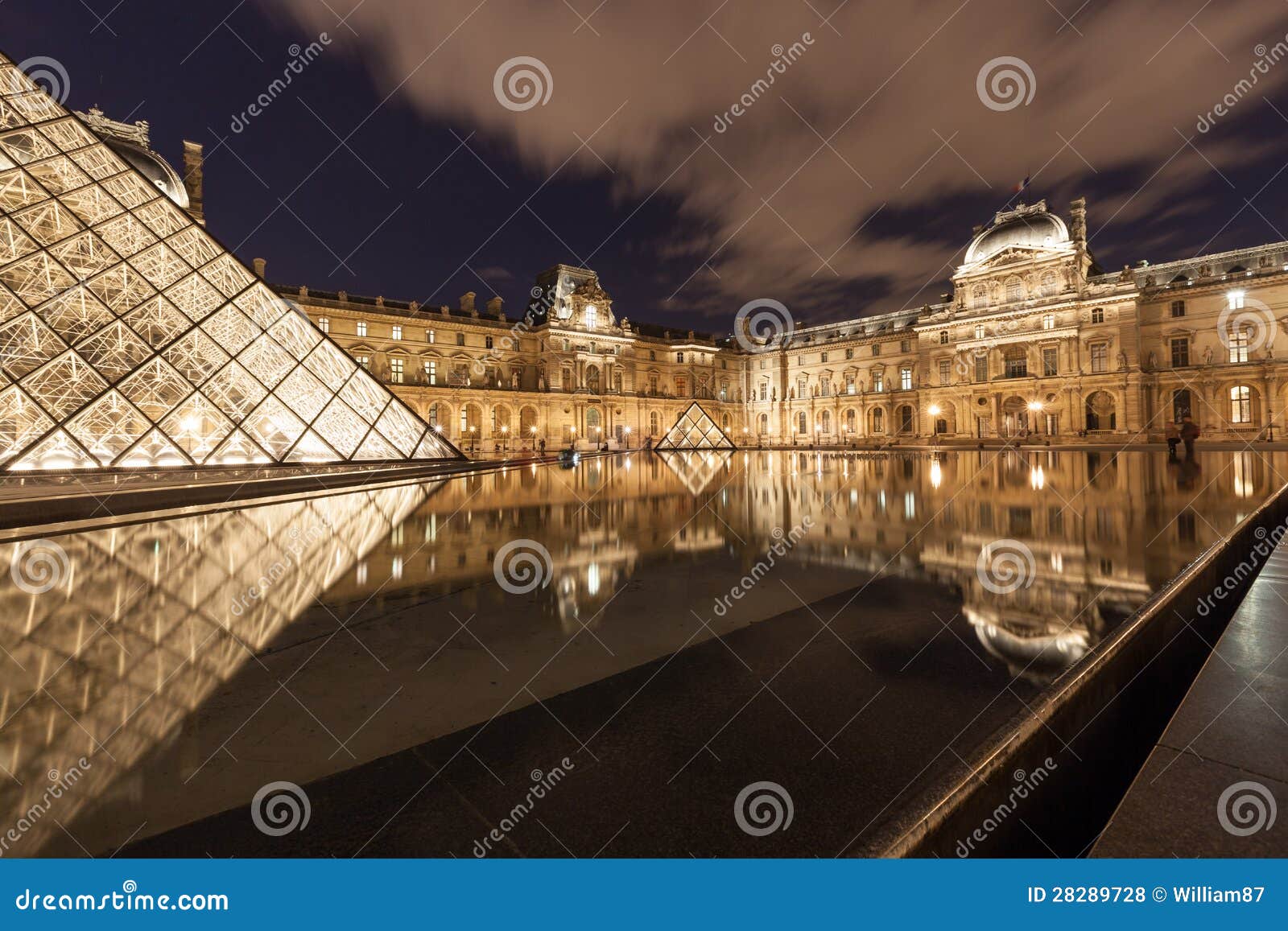 Musee du Louvre editorial stock photo. Image of castle - 28289728