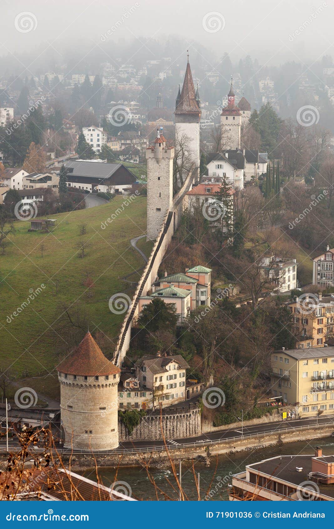 Musegg Wall and Towers in Luzern, Switzerland Stock Photo - Image of ... Musegg Wall and Towers in Luzern, Switzerland Stock Photo - Image of ...