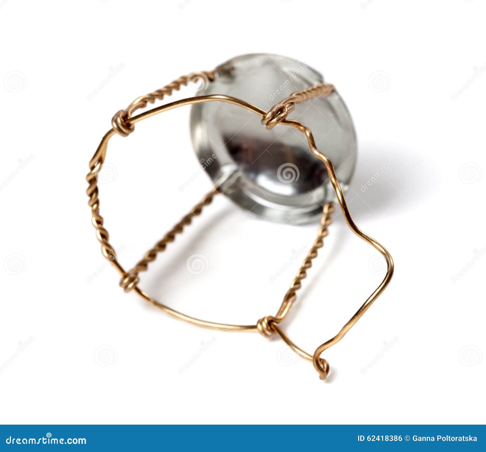 Muselet De Bouteille De Champagne Photo stock - Image du bouché ...