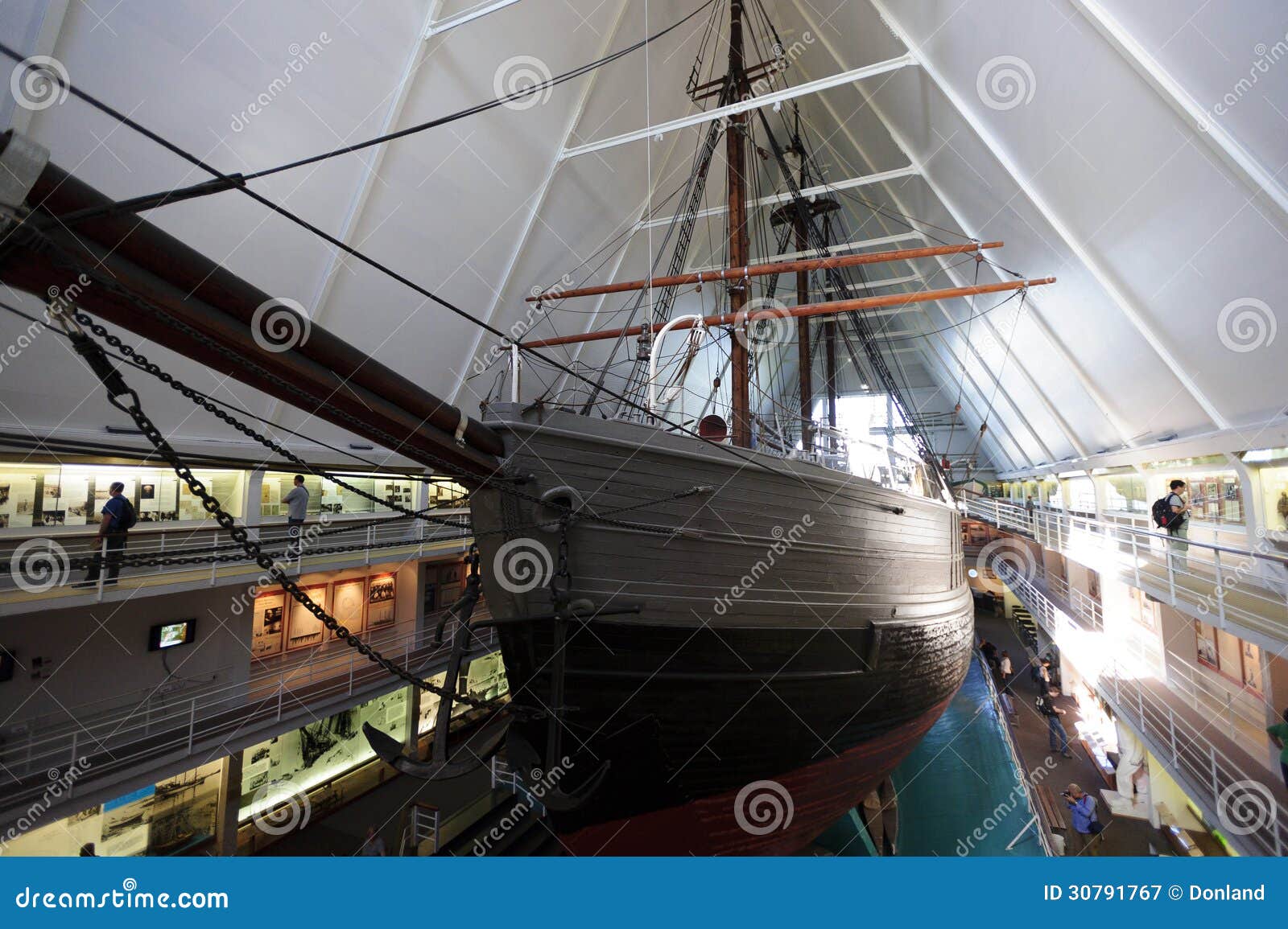 Museo De Fram, Oslo, Noruega Fotografía editorial - Imagen de ...