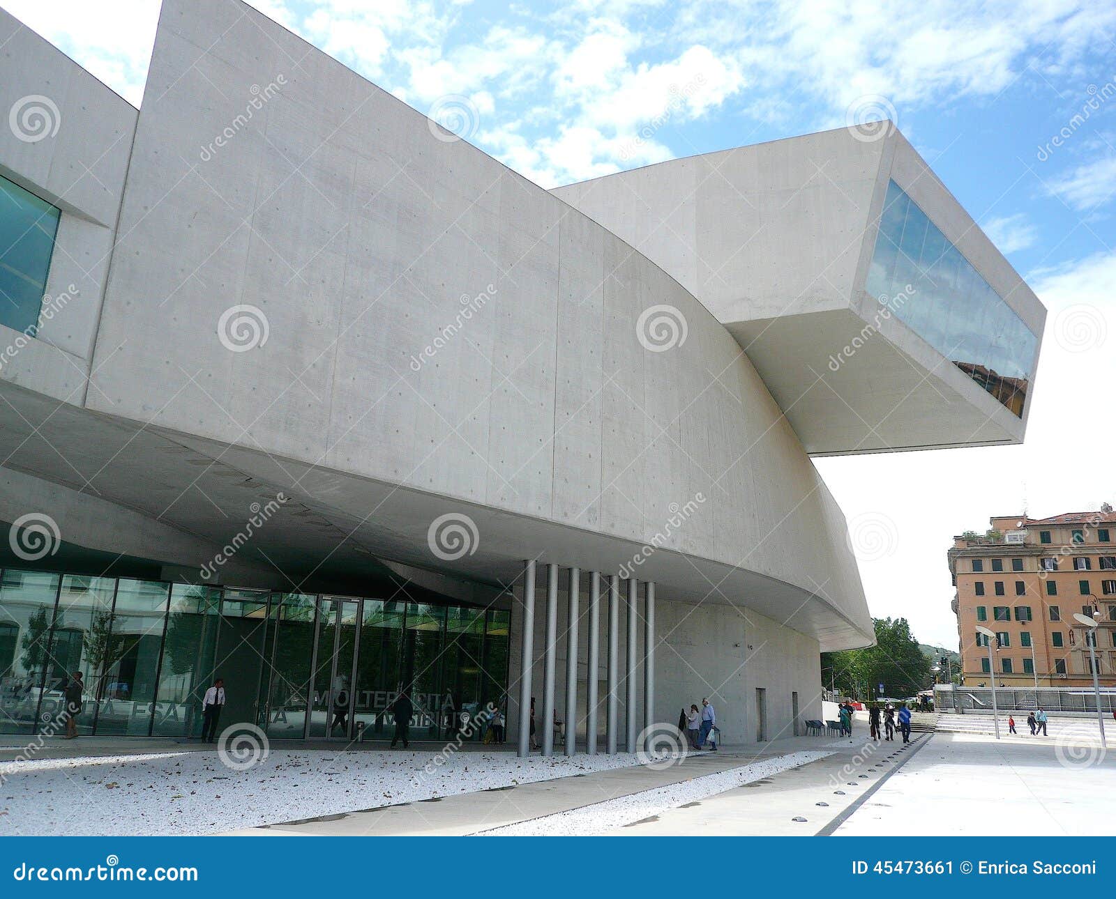 Museo De MAXXI, Roma, Italia Foto editorial - Imagen de pinturas ...