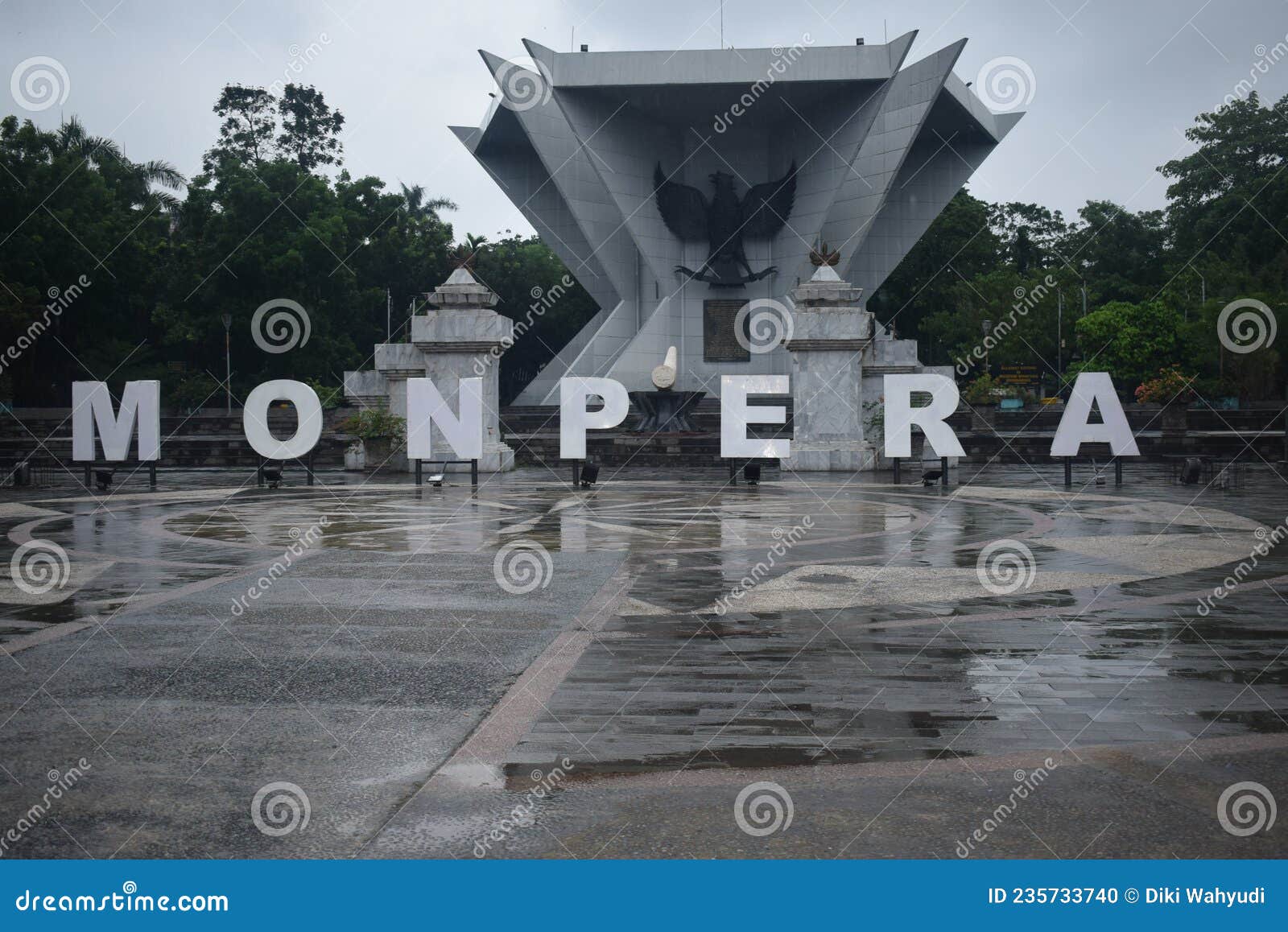 Museo De Monpera En Palembang Sur De Sumatra Indonesia Imagen editorial ...