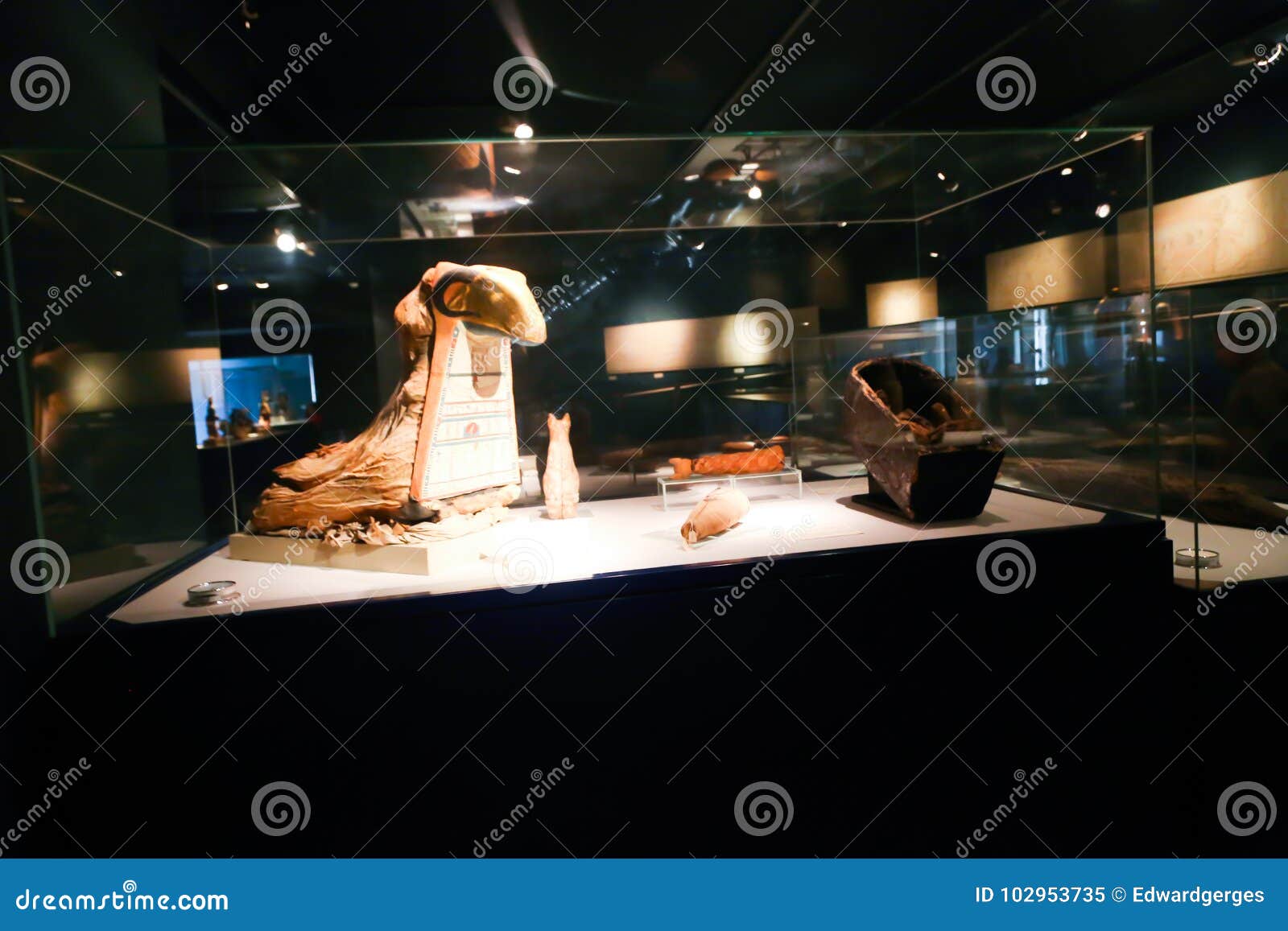Museo Del Embalsamiento En Luxor, Egipto Imagen editorial - Imagen de ...