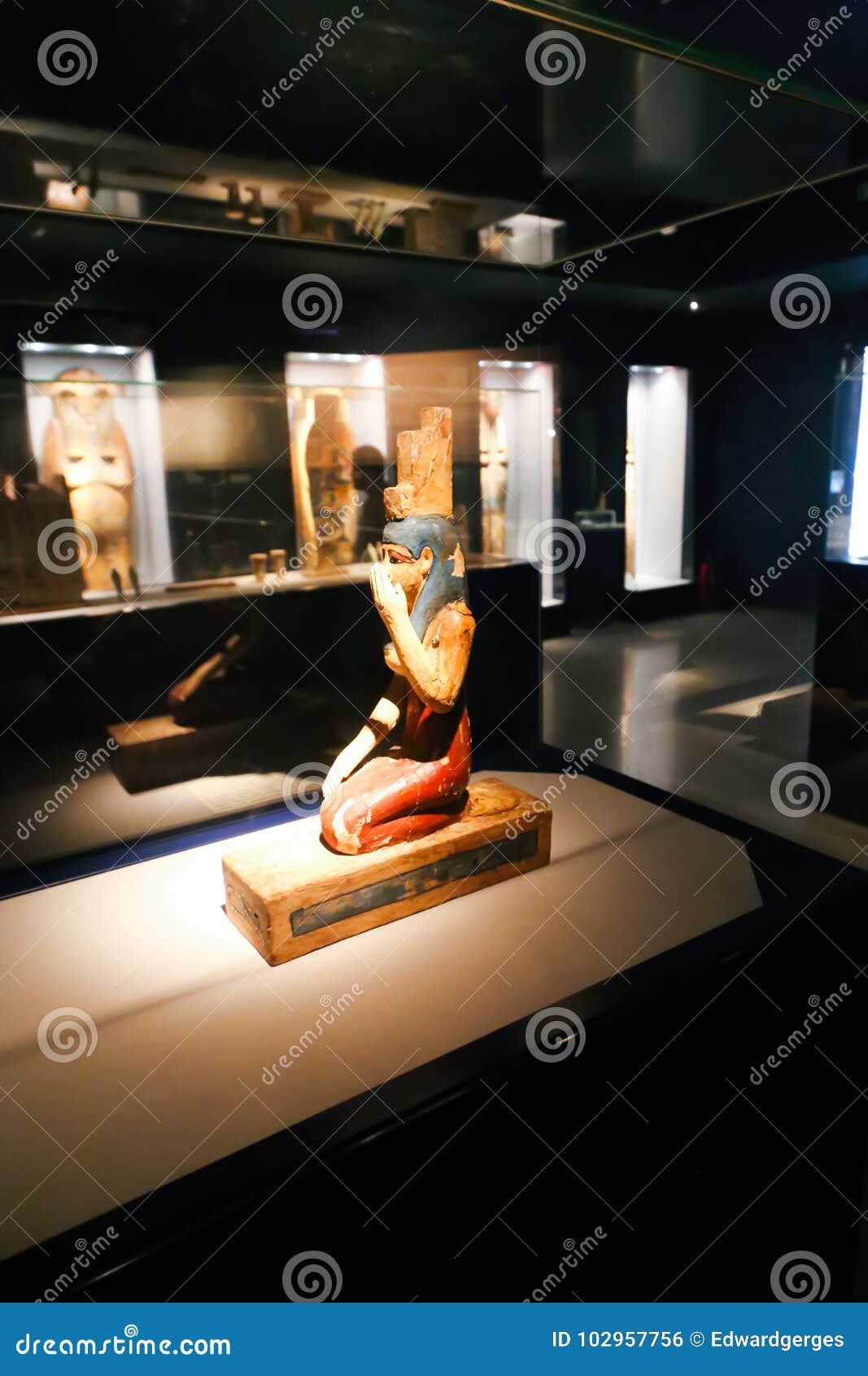 Museo Del Embalsamiento En Luxor, Egipto Foto editorial - Imagen de ...