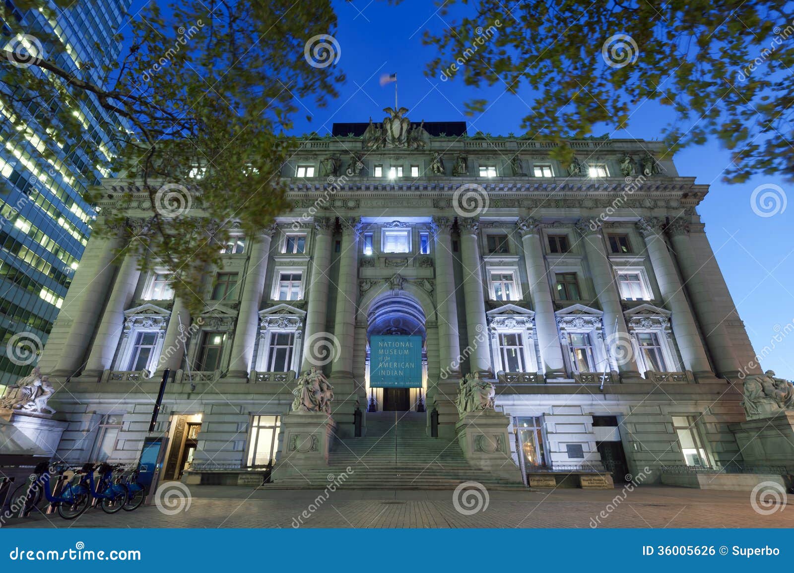 Museo Del Indio Americano NYC Foto editorial - Imagen de parque ...