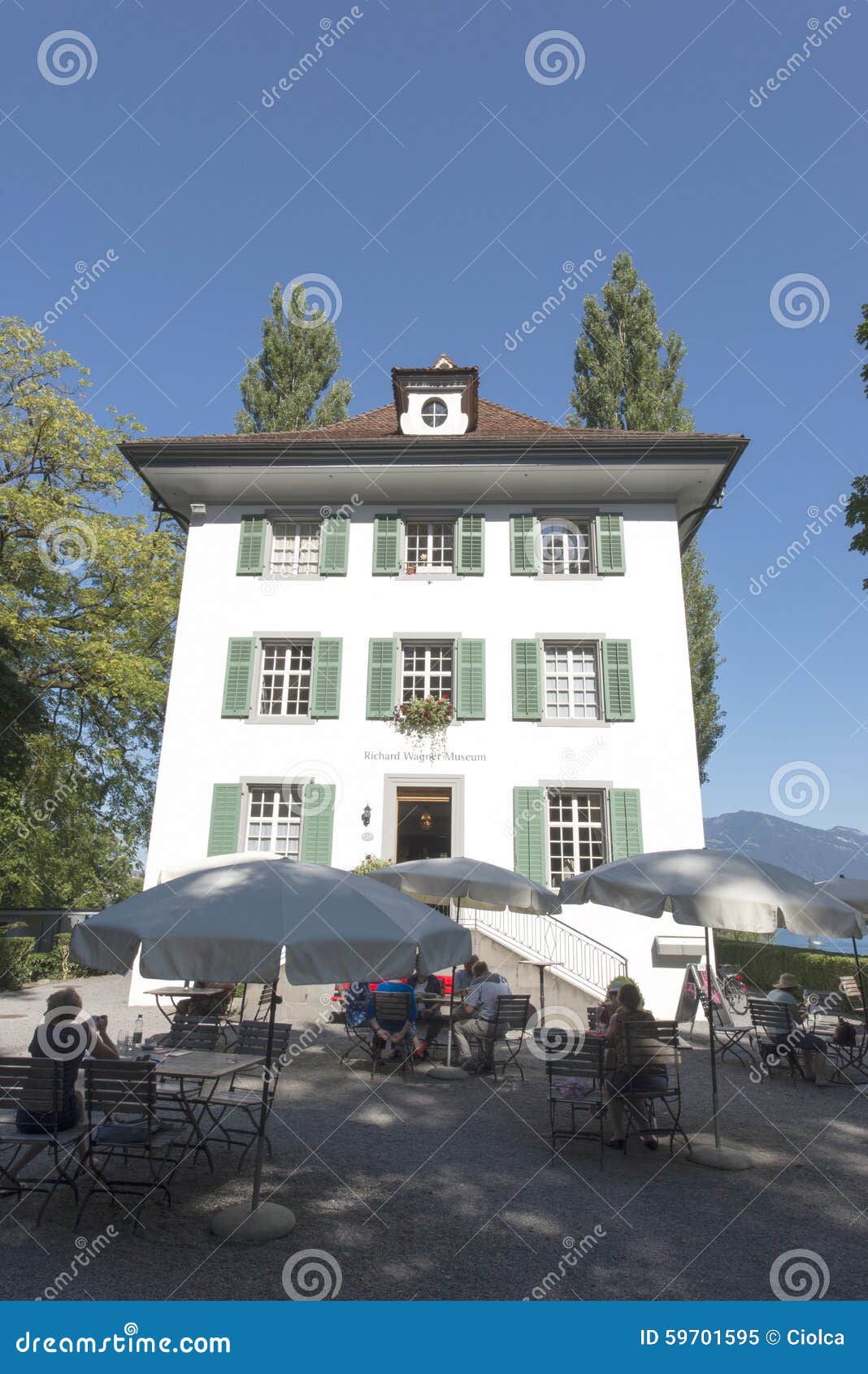Museo Di Richard Wagner, Lucerna Immagine Editoriale - Immagine di casa ...