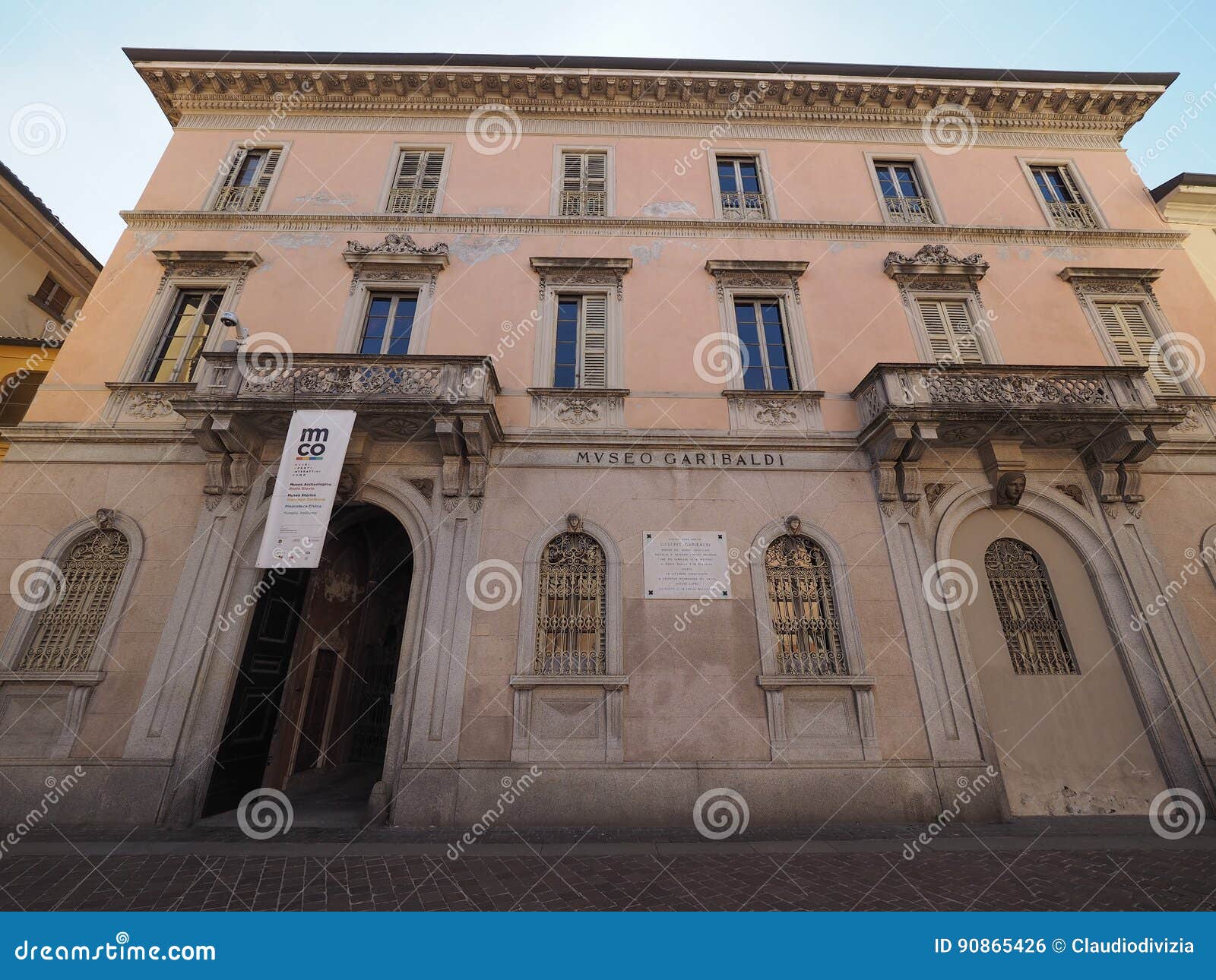 Museo Garibaldi (Garibaldi Museum) in Como Editorial Photo - Image of ...