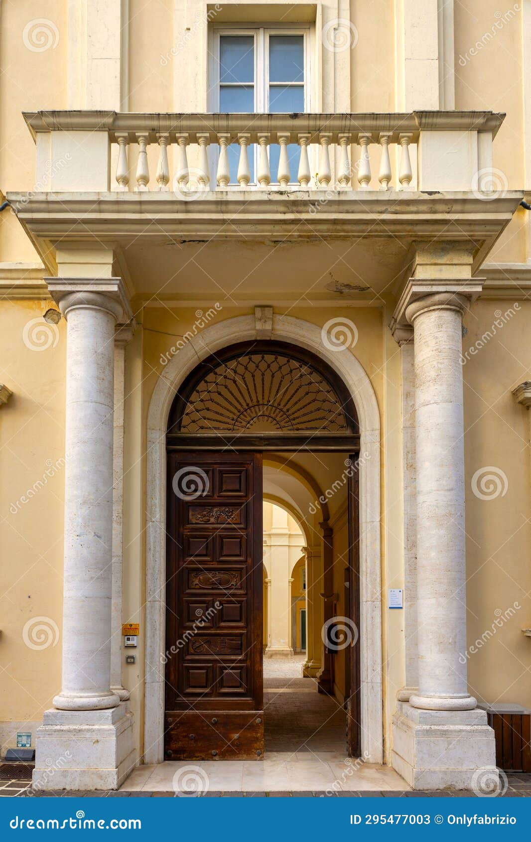 Museo Michetti editorial stock photo. Image of mare - 295477003